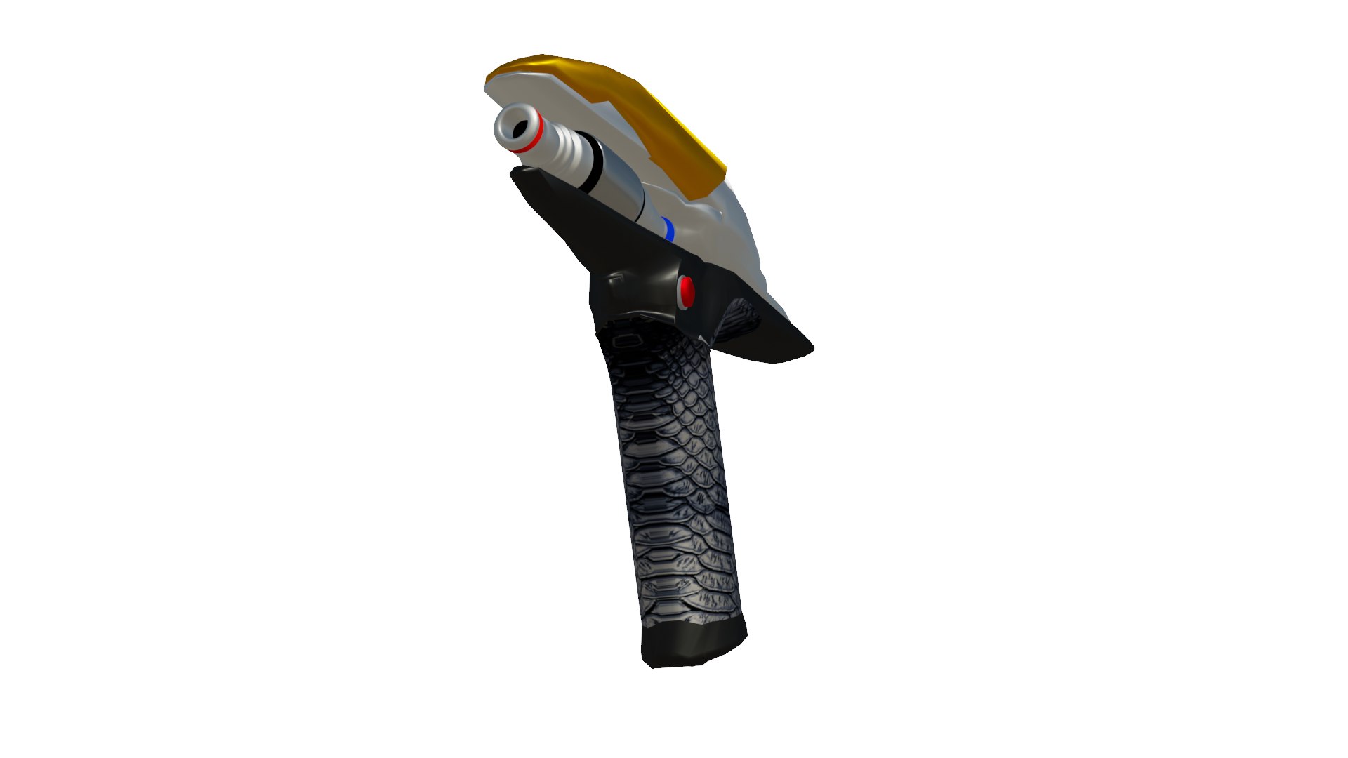 3D Electric Gun Hand Phaser Model - TurboSquid 1690718