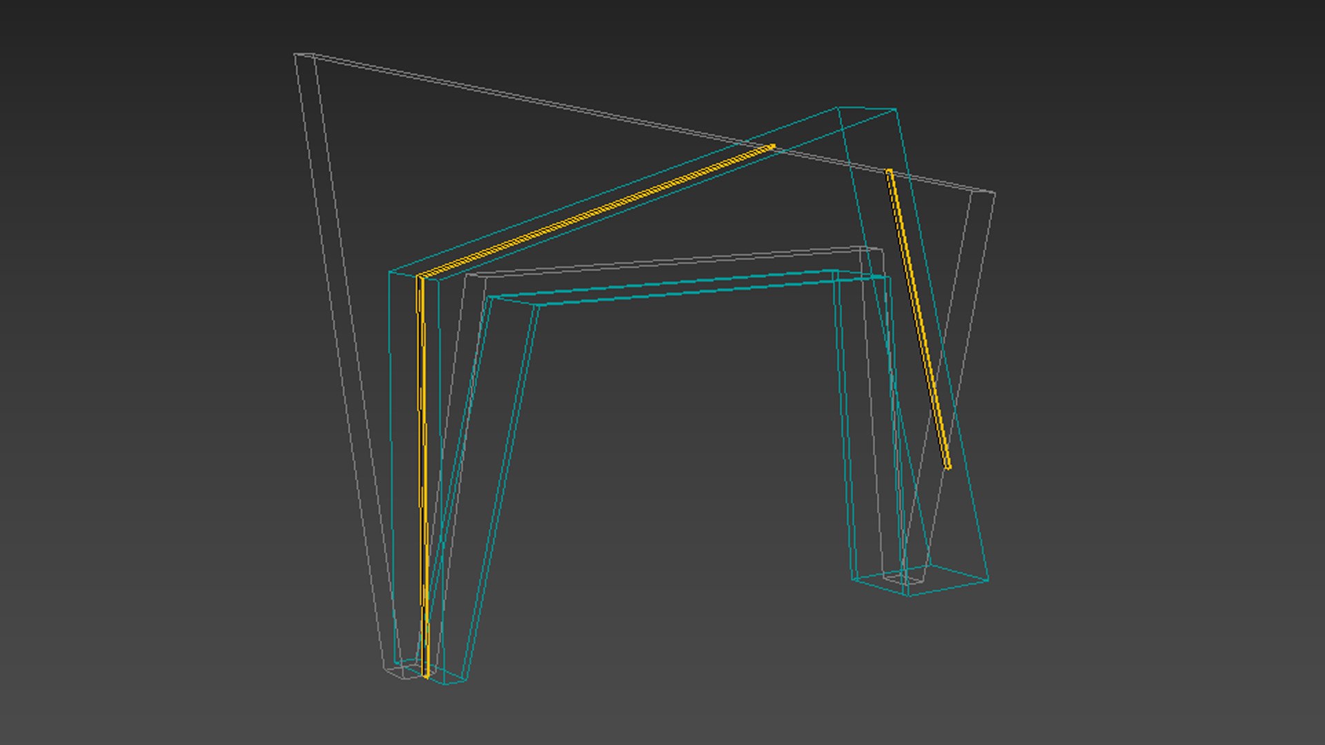 3D Entrance Gate - TurboSquid 2281138