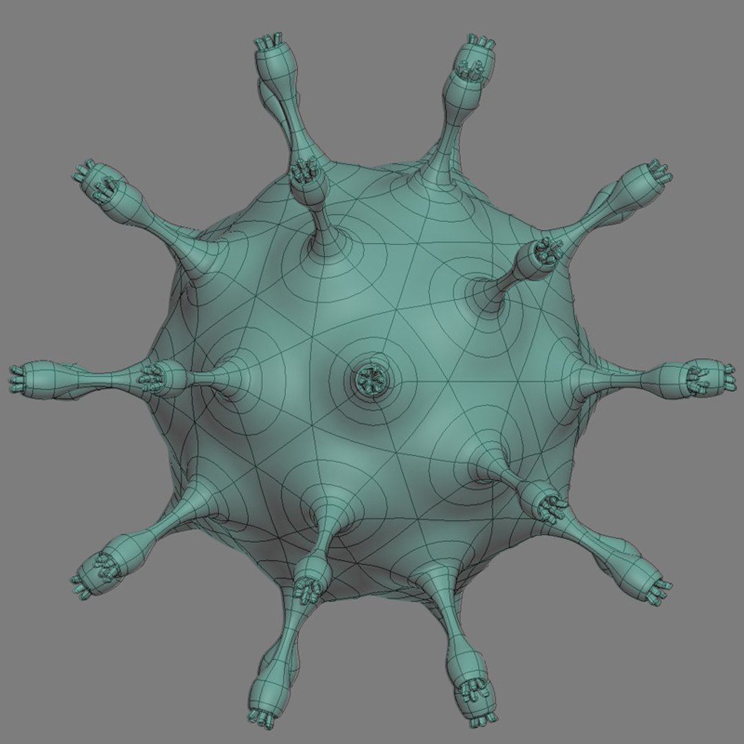3D Virus Model - TurboSquid 1520925