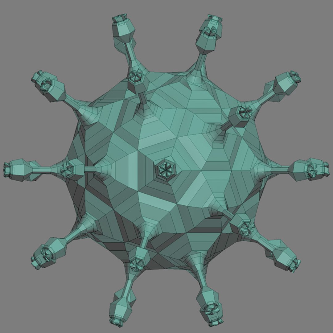 3D Virus Model - TurboSquid 1520925