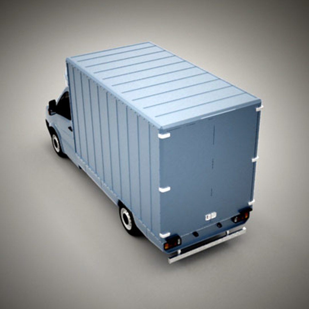 Delivery Crafter Van 3d Model