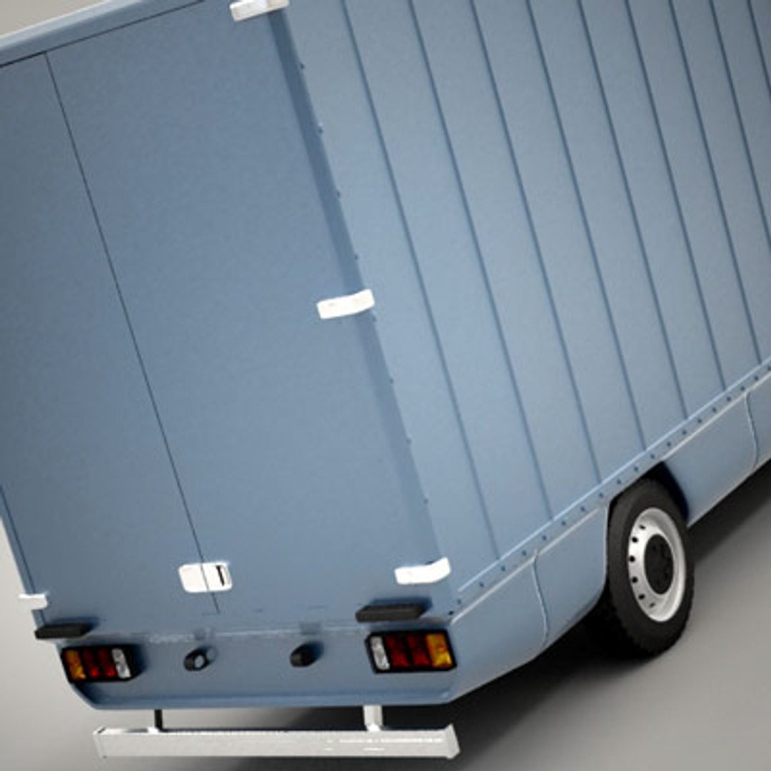Delivery Crafter Van 3d Model