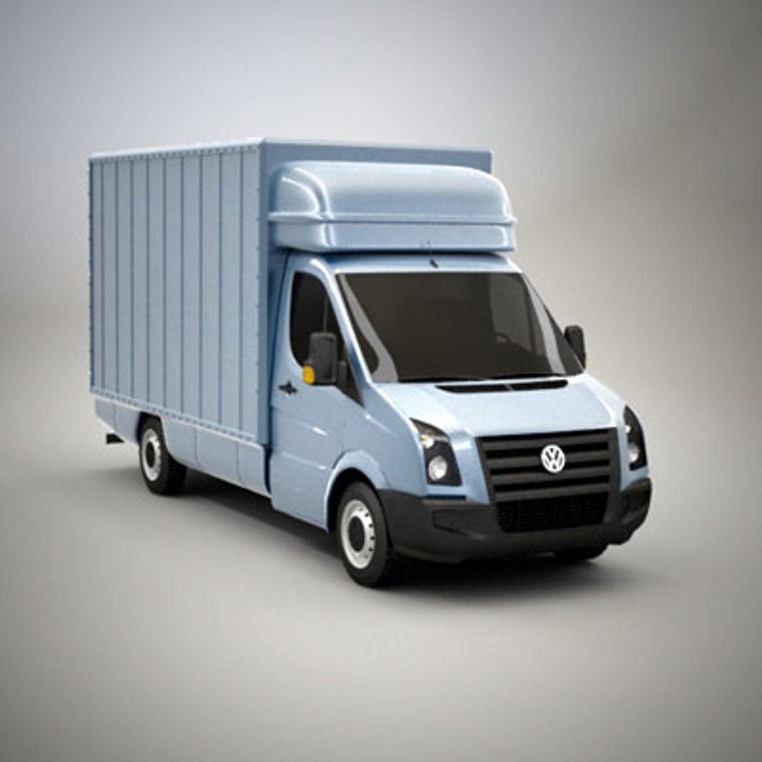 Delivery Crafter Van 3d Model