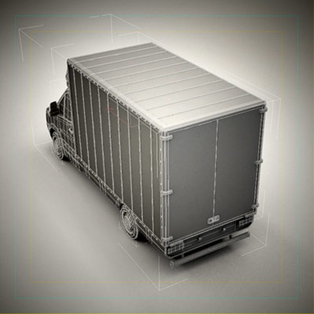 Delivery Crafter Van 3d Model