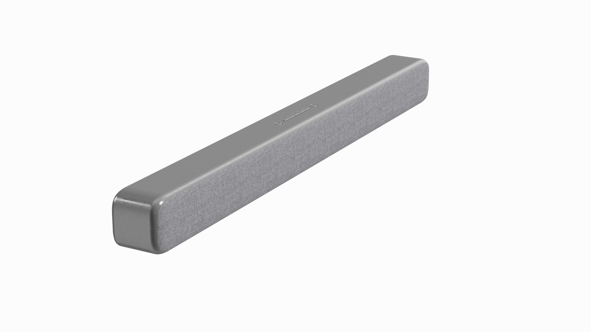TV Soundbar Grey 3D Model - TurboSquid 2145551