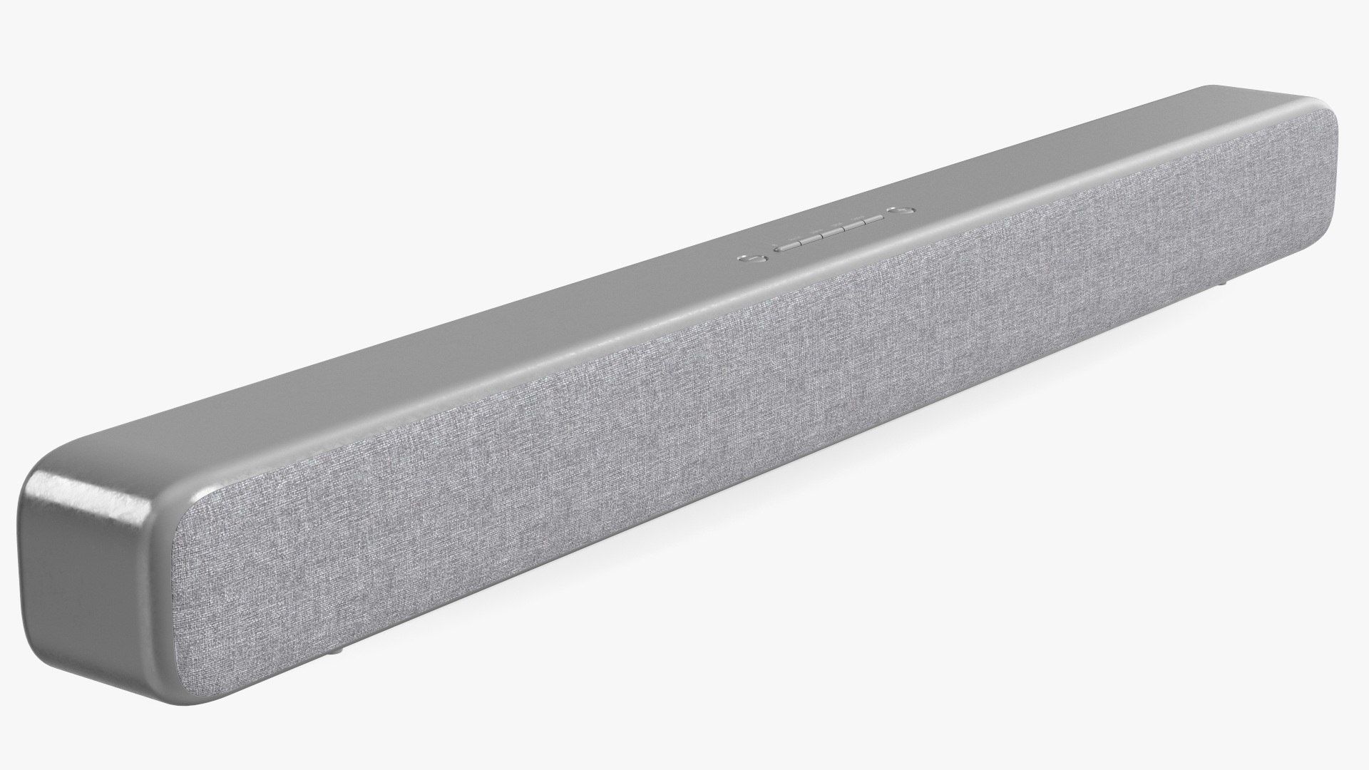 TV Soundbar Grey 3D Model - TurboSquid 2145551