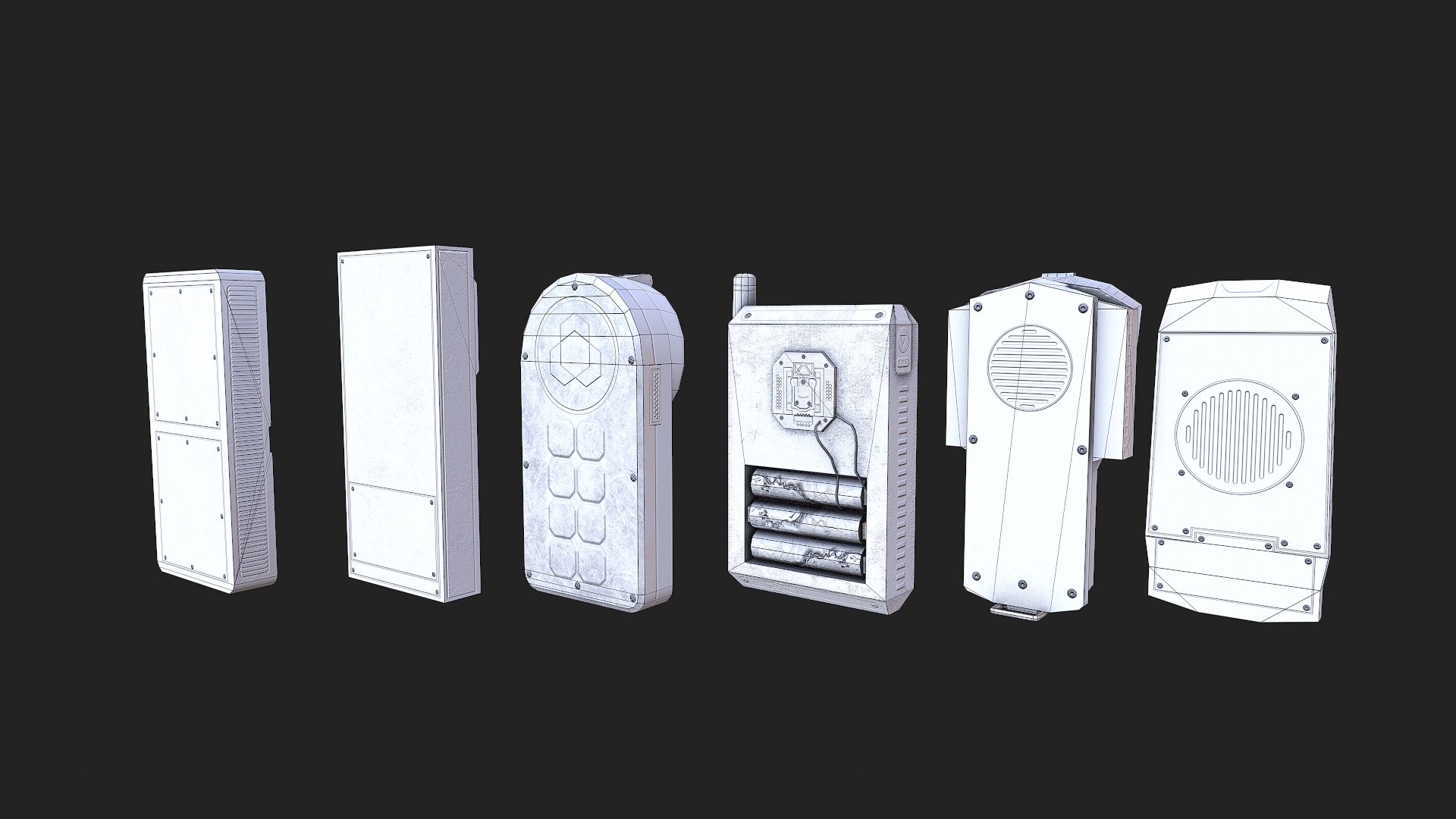 3D Detectors Model - TurboSquid 1807420
