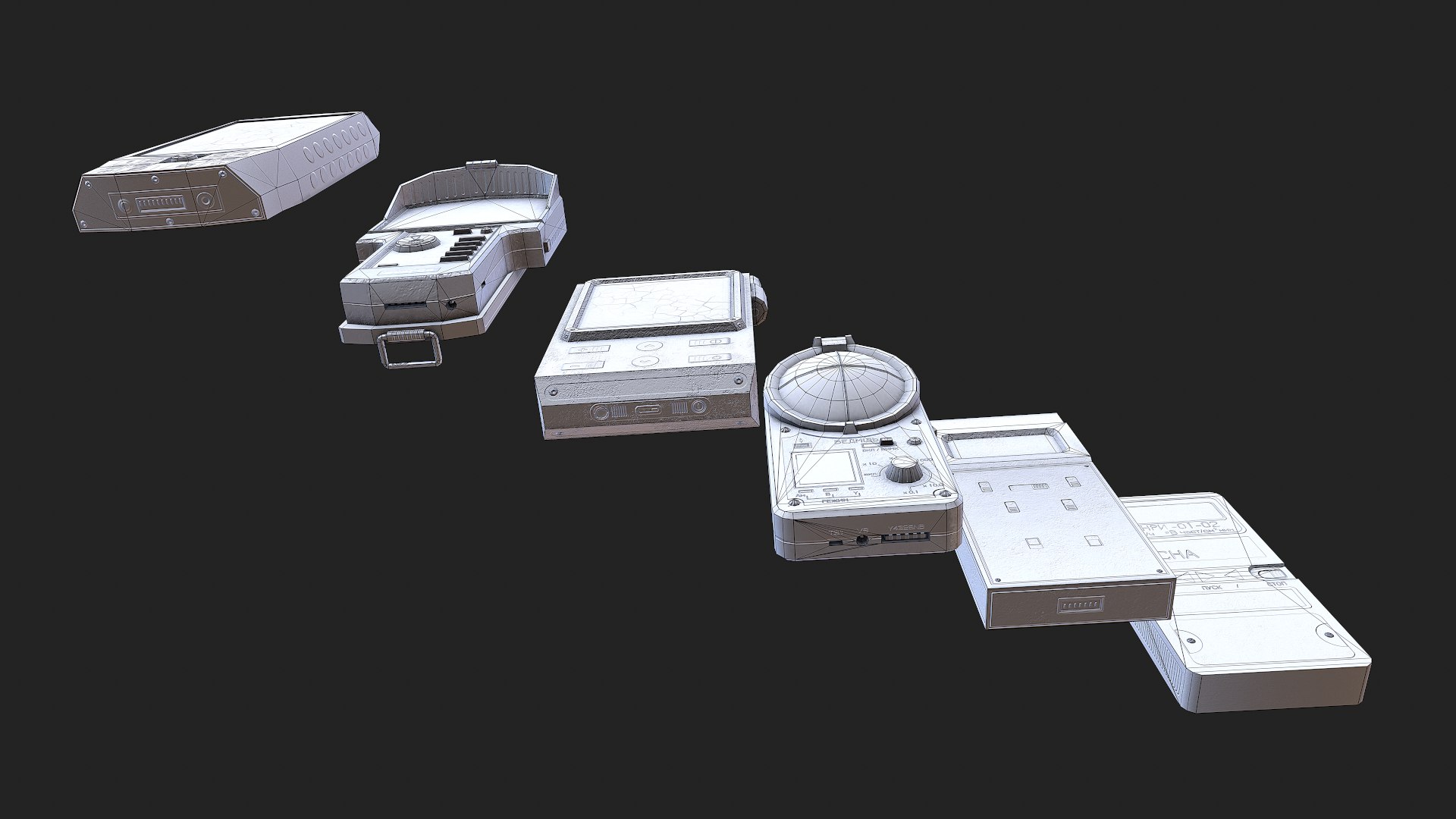 3D Detectors Model - TurboSquid 1807420