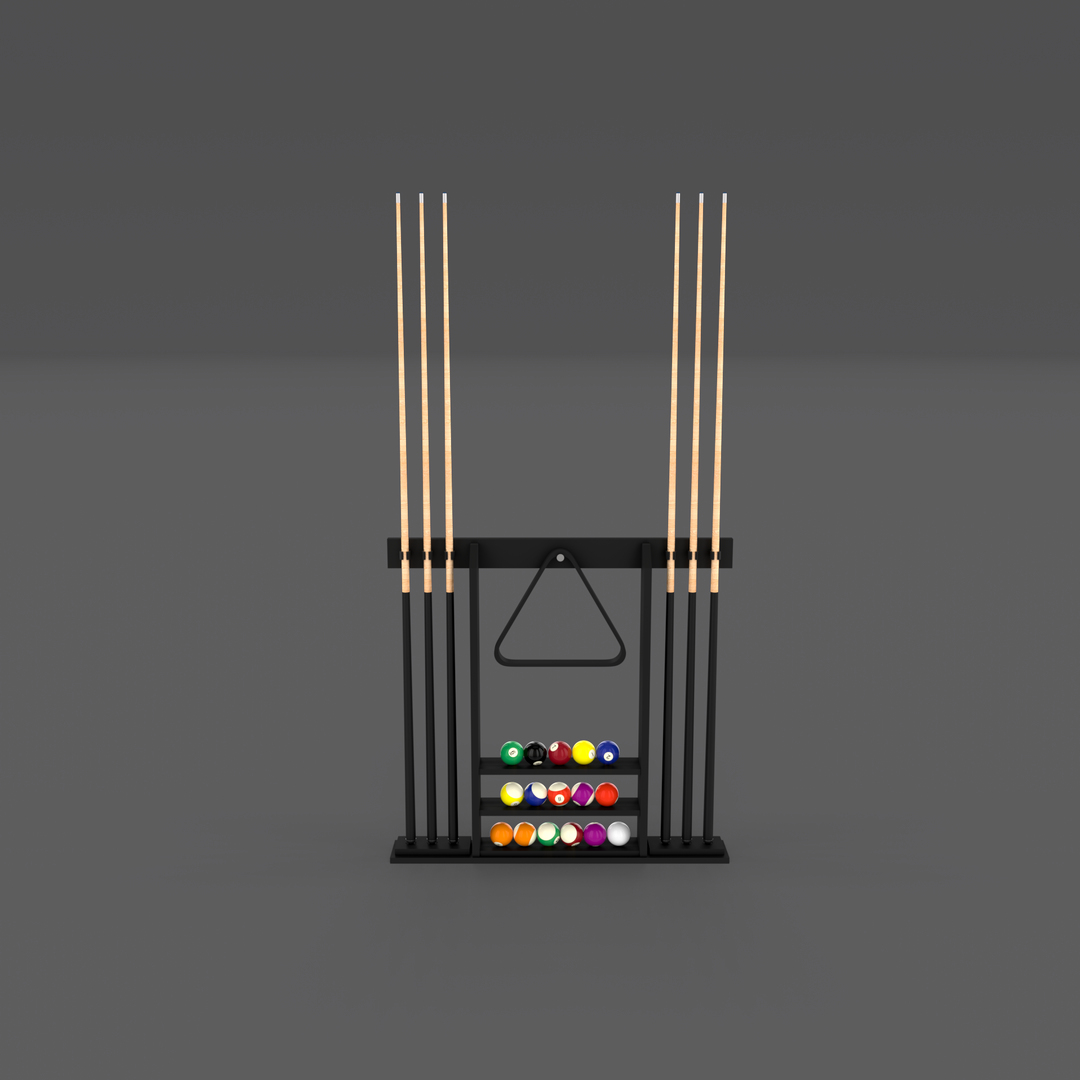 8 Ball Pool Rack 3D - TurboSquid 1237874