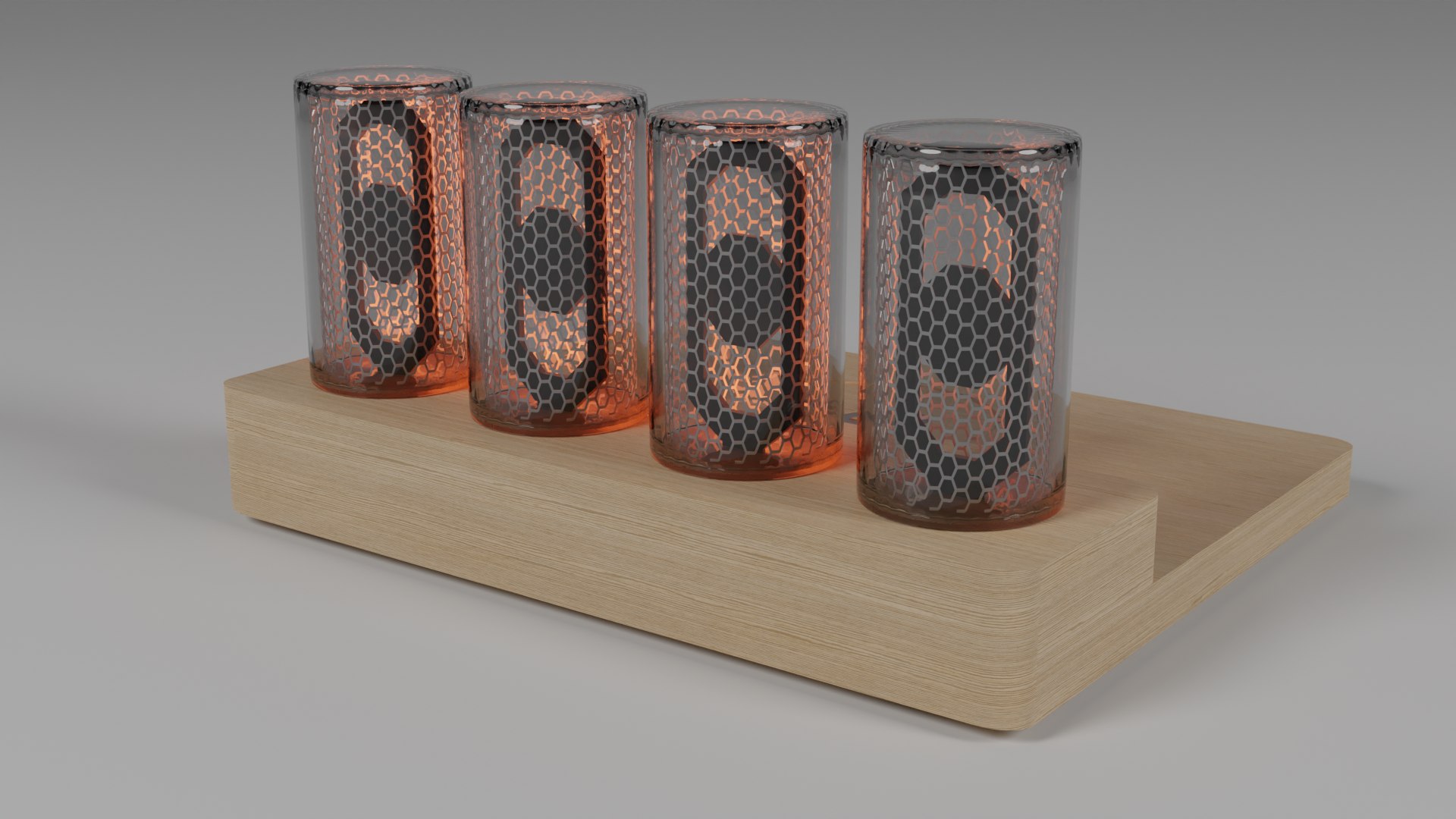 Nixie Tube LED Charging Station 3D Model 3D - TurboSquid 1964446