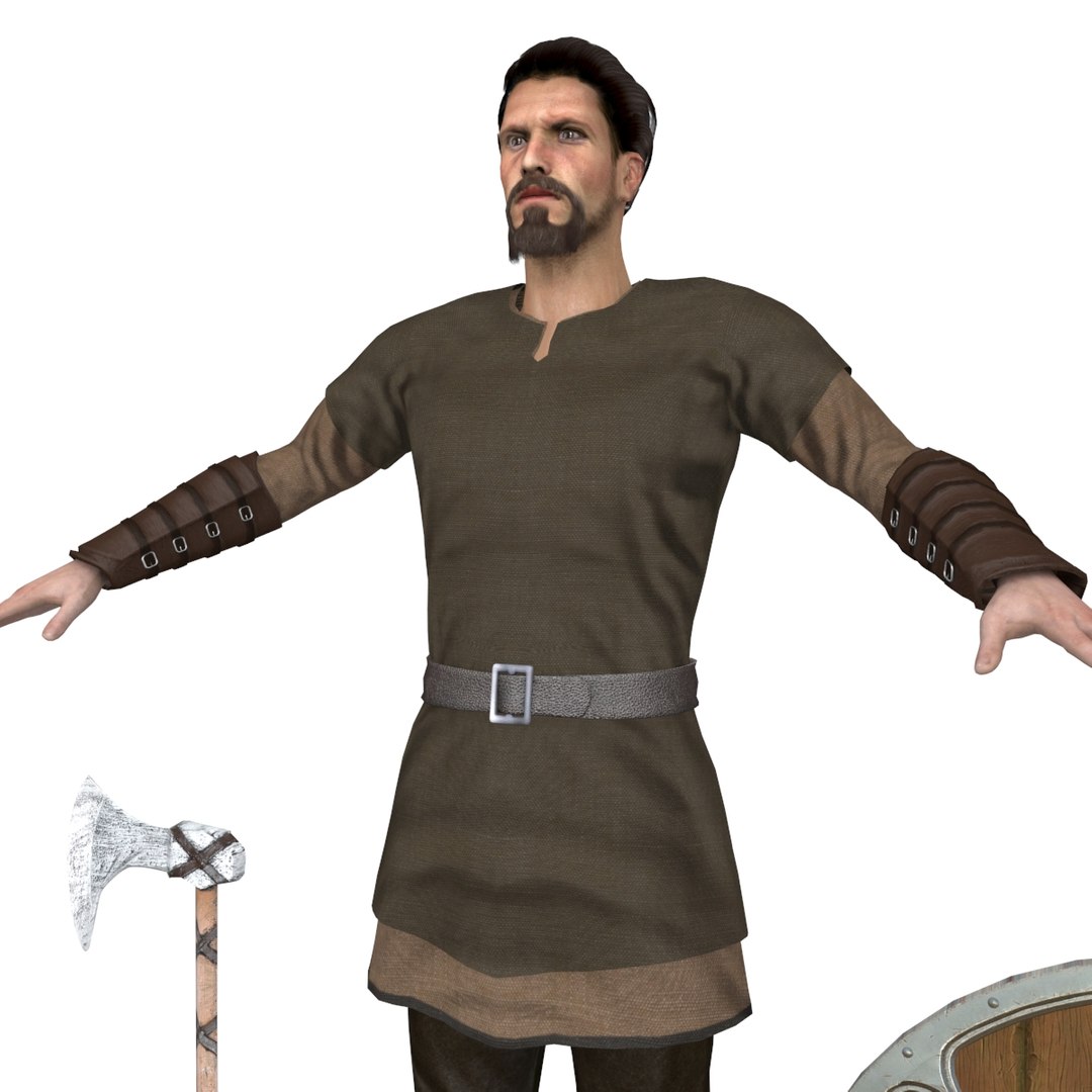 3D Viking Rigging Man - TurboSquid 1259490