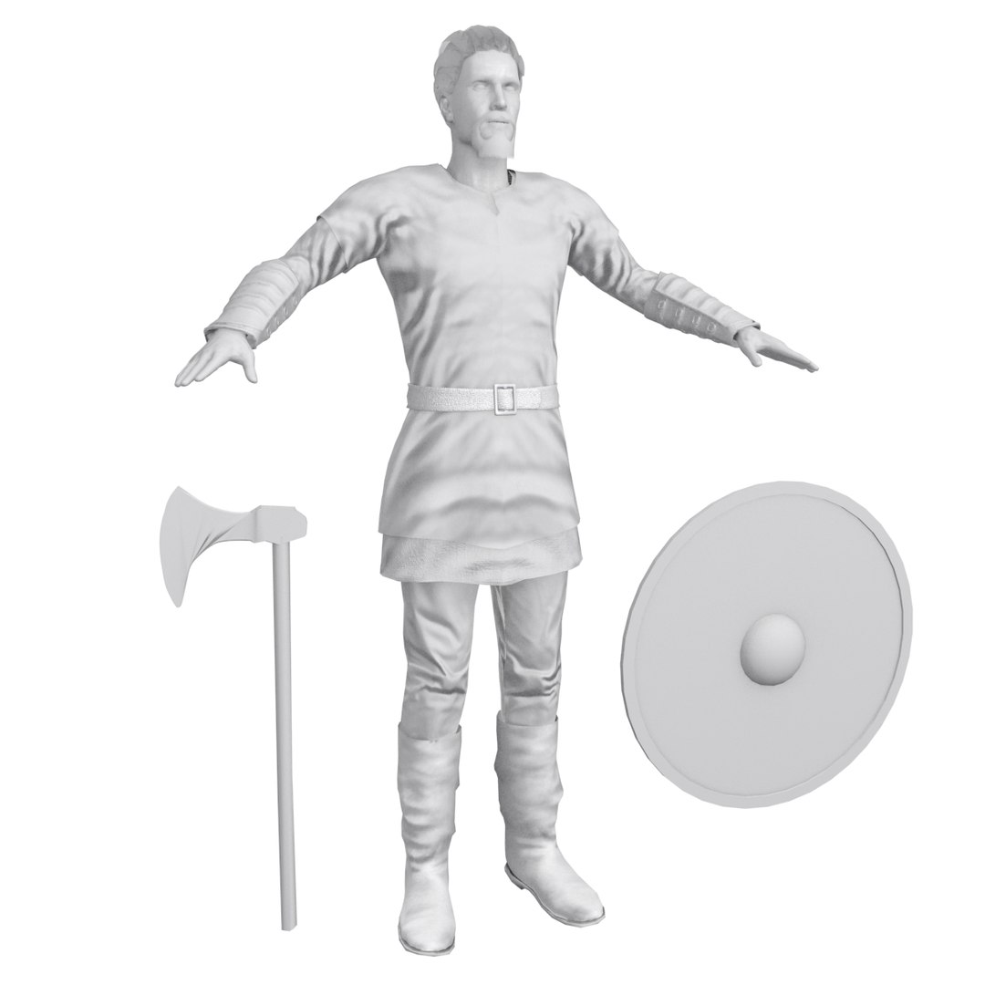 3D Viking Rigging Man - TurboSquid 1259490