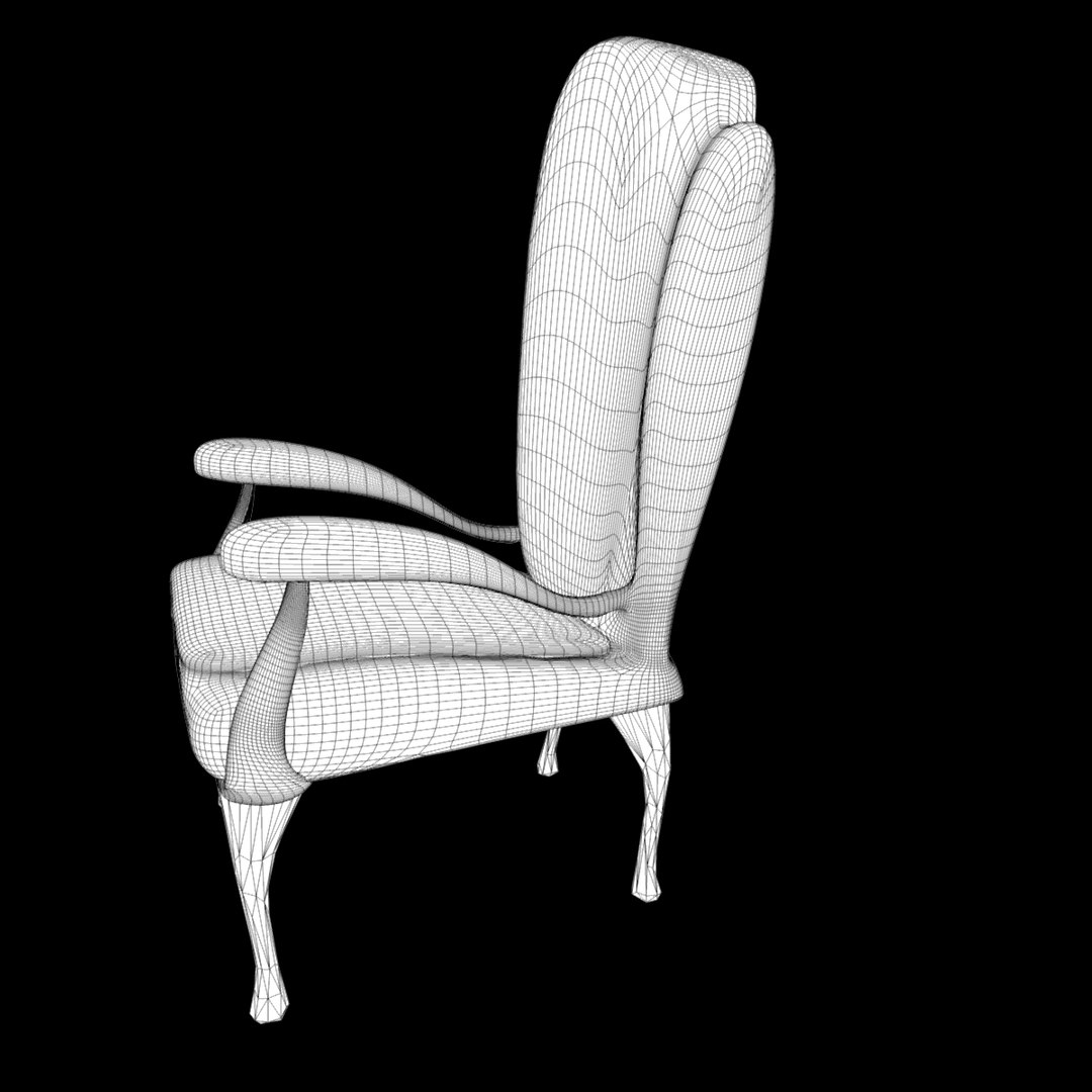 Cartoon Chair Model - TurboSquid 1309557