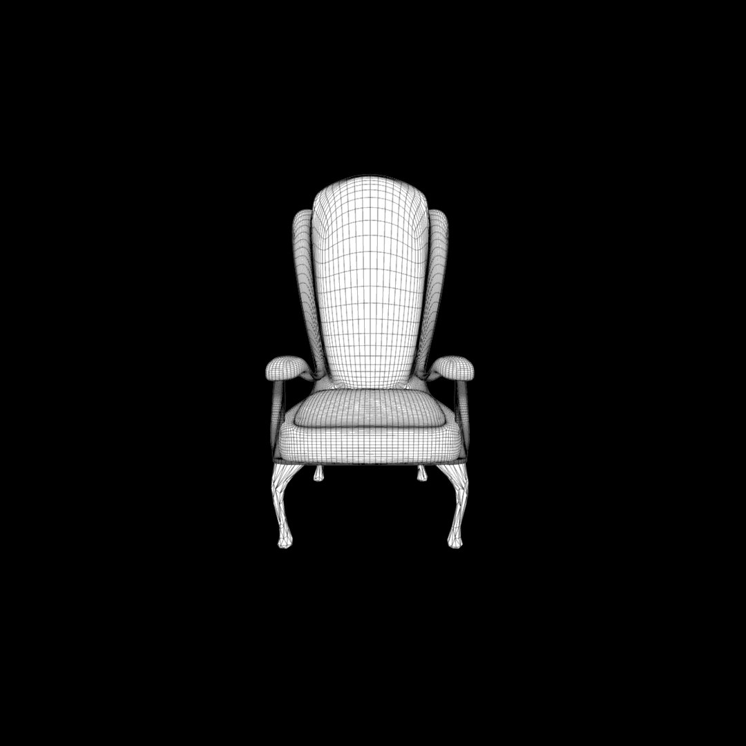 Cartoon Chair Model - TurboSquid 1309557