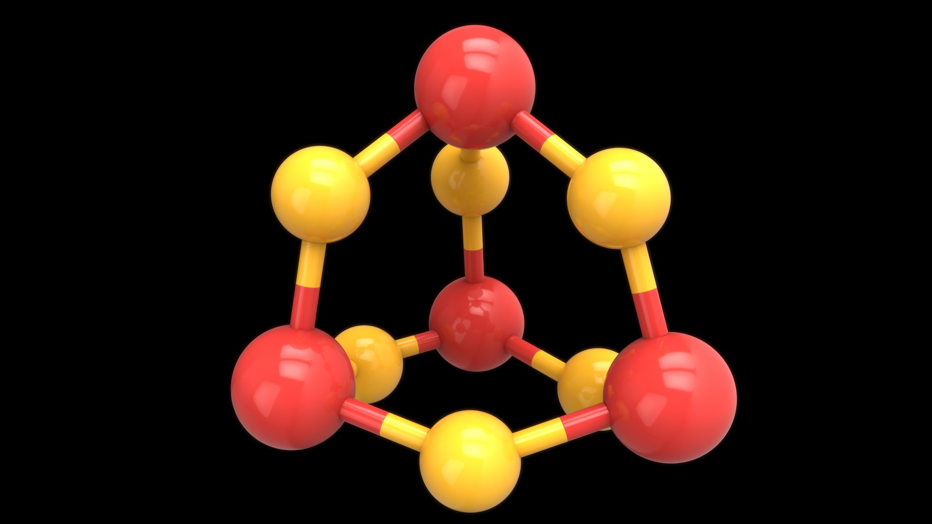 P4O6 Bond 3D Model - TurboSquid 2332095