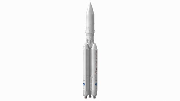 3D Angara A5 Heavy Lift Launch Vehicle model - TurboSquid 1770144