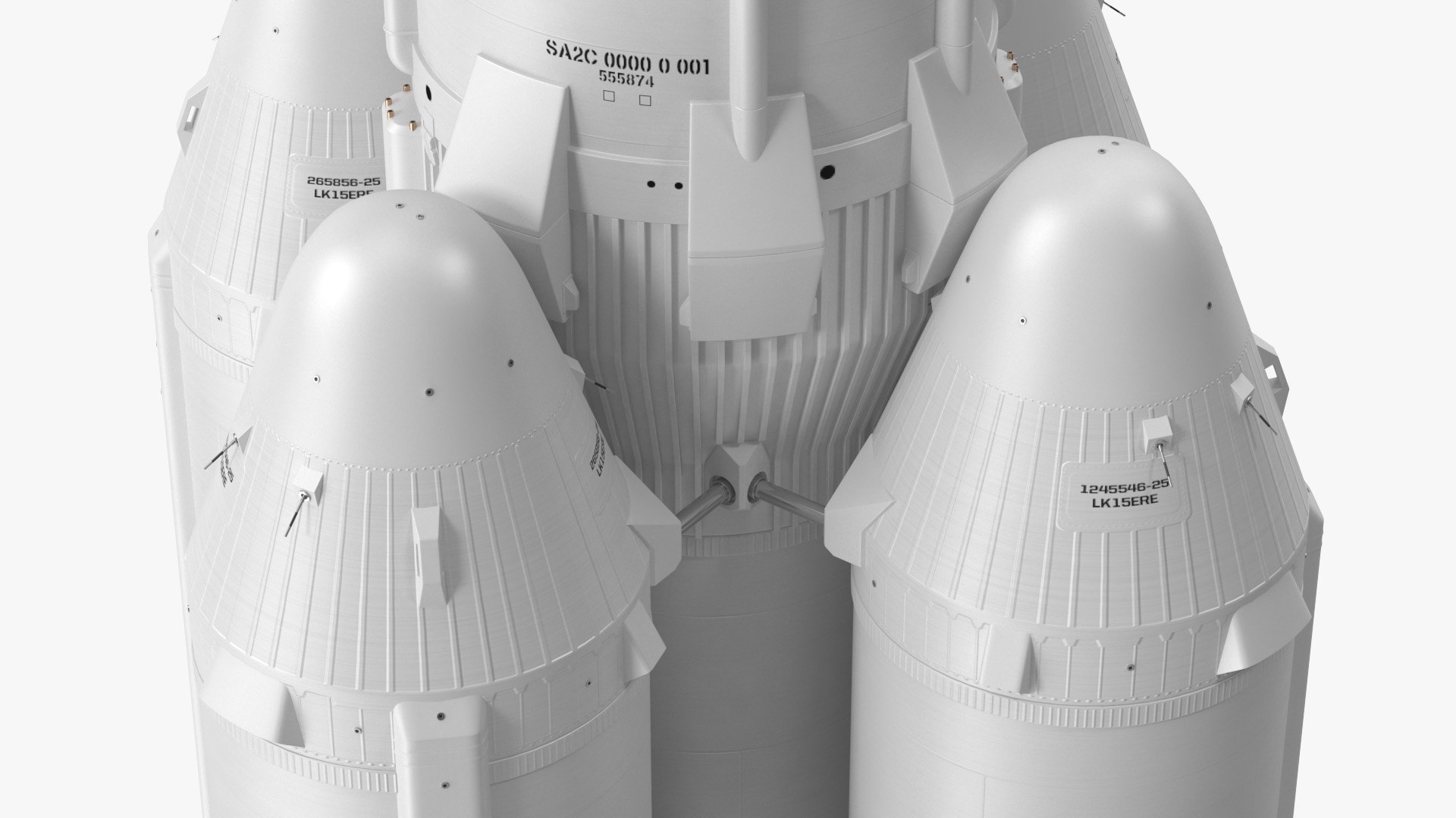 3D Angara A5 Heavy Lift Launch Vehicle model - TurboSquid 1770144