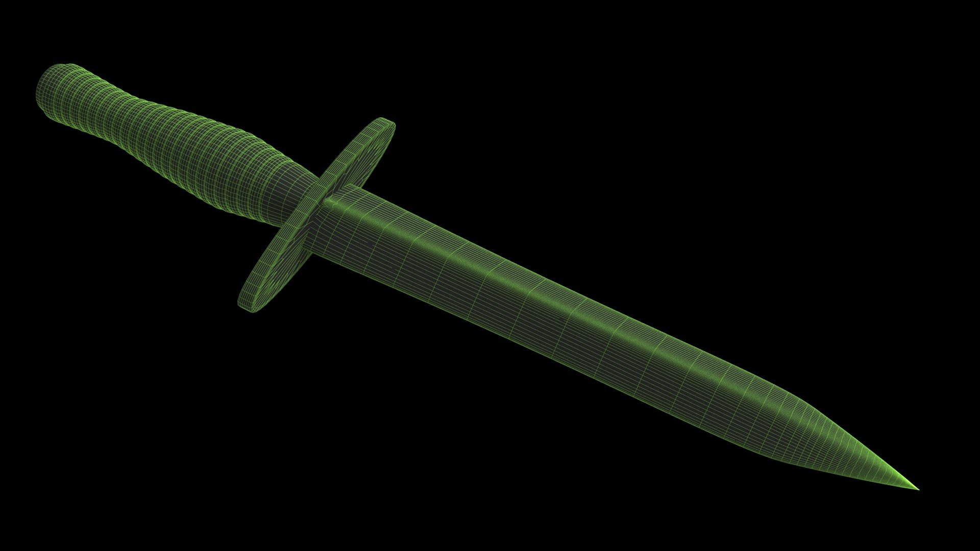 Tatical Dagger Model - TurboSquid 1916791