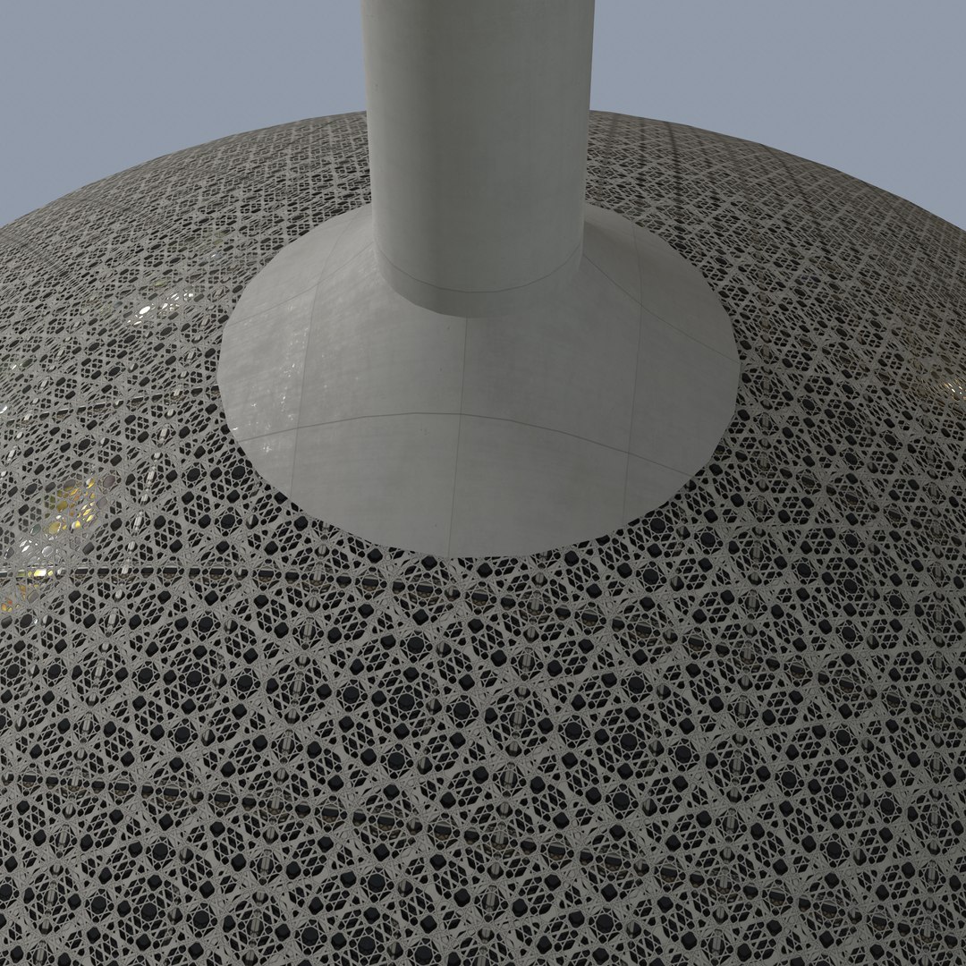 3D Model Doha Tower Burj Real-time - TurboSquid 1641675