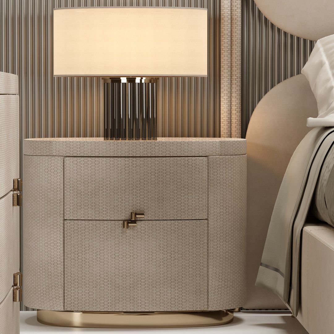 Rugiano Boheme Bed 3D Model - TurboSquid 2065472