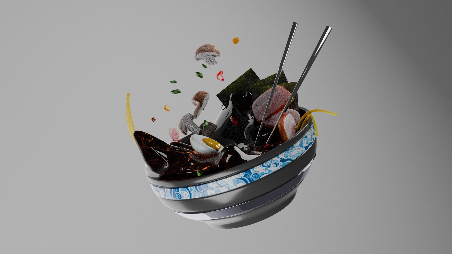 3D Ramen Model - TurboSquid 2295750