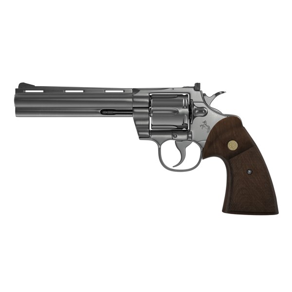 generic revolver 3d max