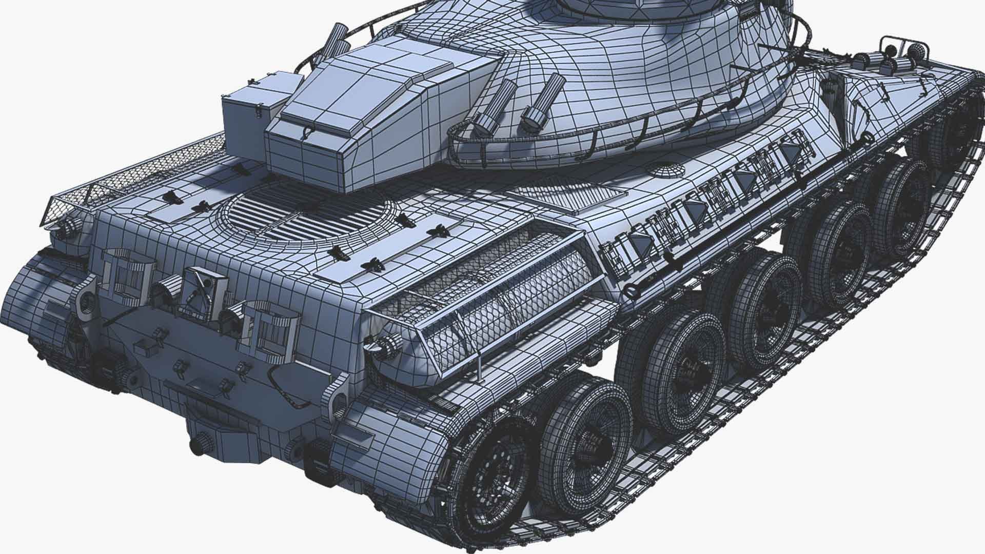 French AMX-30 3D - TurboSquid 1972075