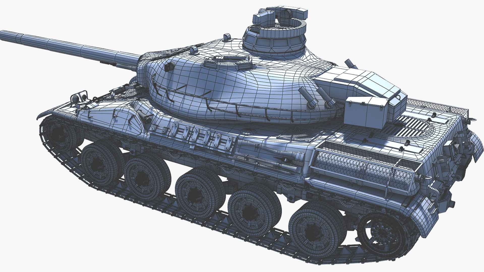 French AMX-30 3D - TurboSquid 1972075