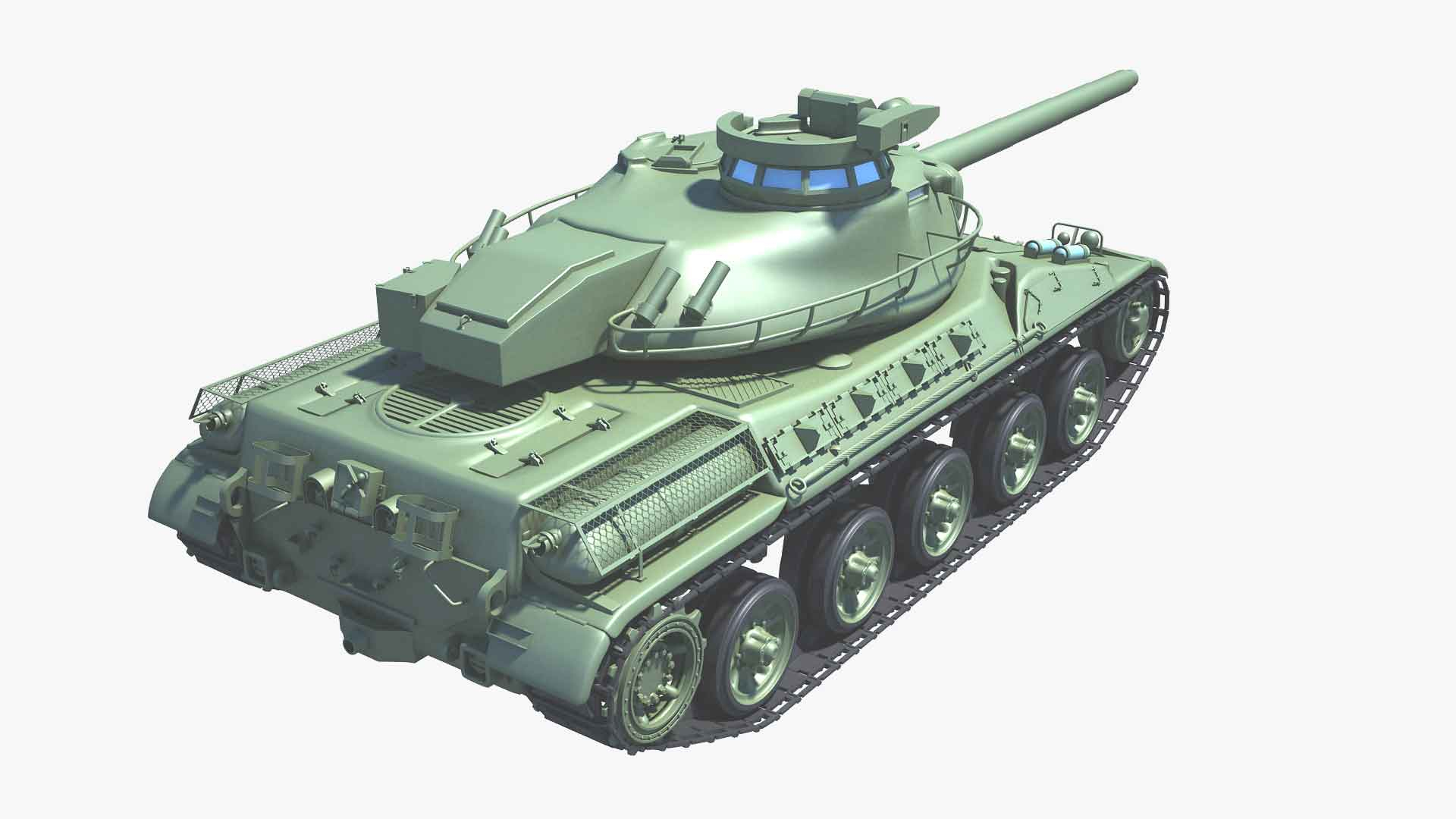 French AMX-30 3D - TurboSquid 1972075