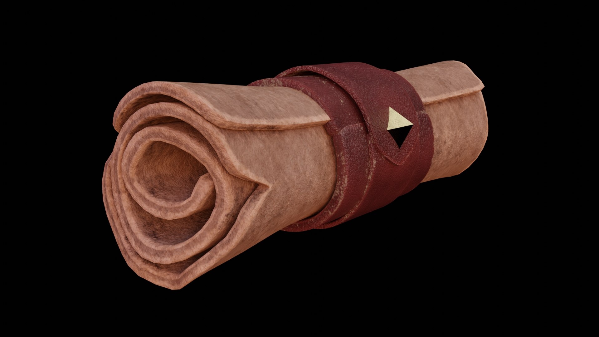 Folding Treasure Map Low-poly Model 3D - TurboSquid 1865012