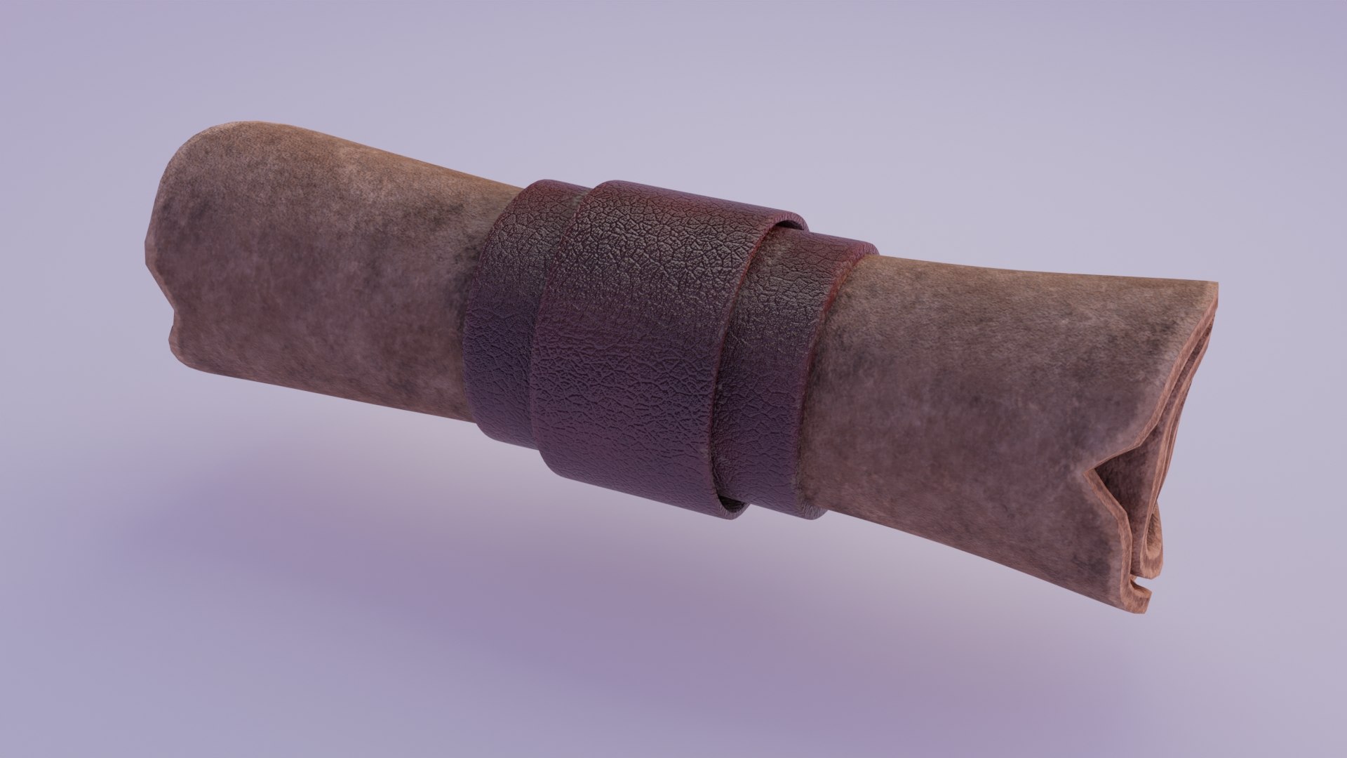 Folding Treasure Map Low-poly Model 3D - TurboSquid 1865012