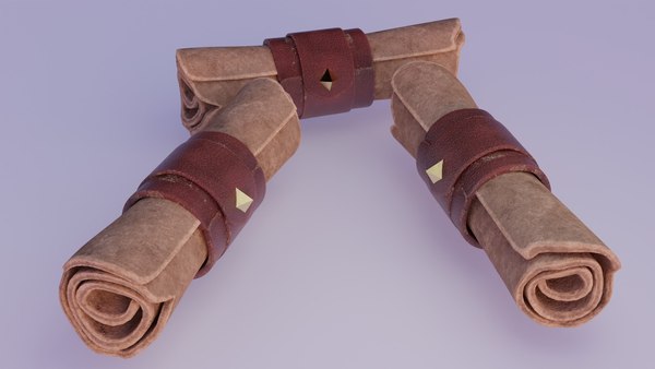 Folding Treasure Map Low-poly model 3D - TurboSquid 1865012