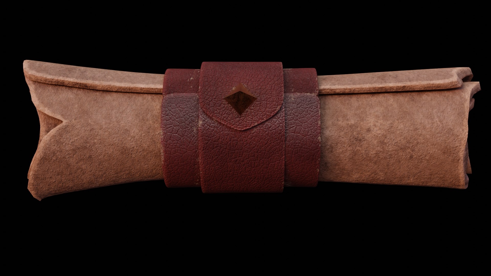 Folding Treasure Map Low-poly Model 3D - TurboSquid 1865012