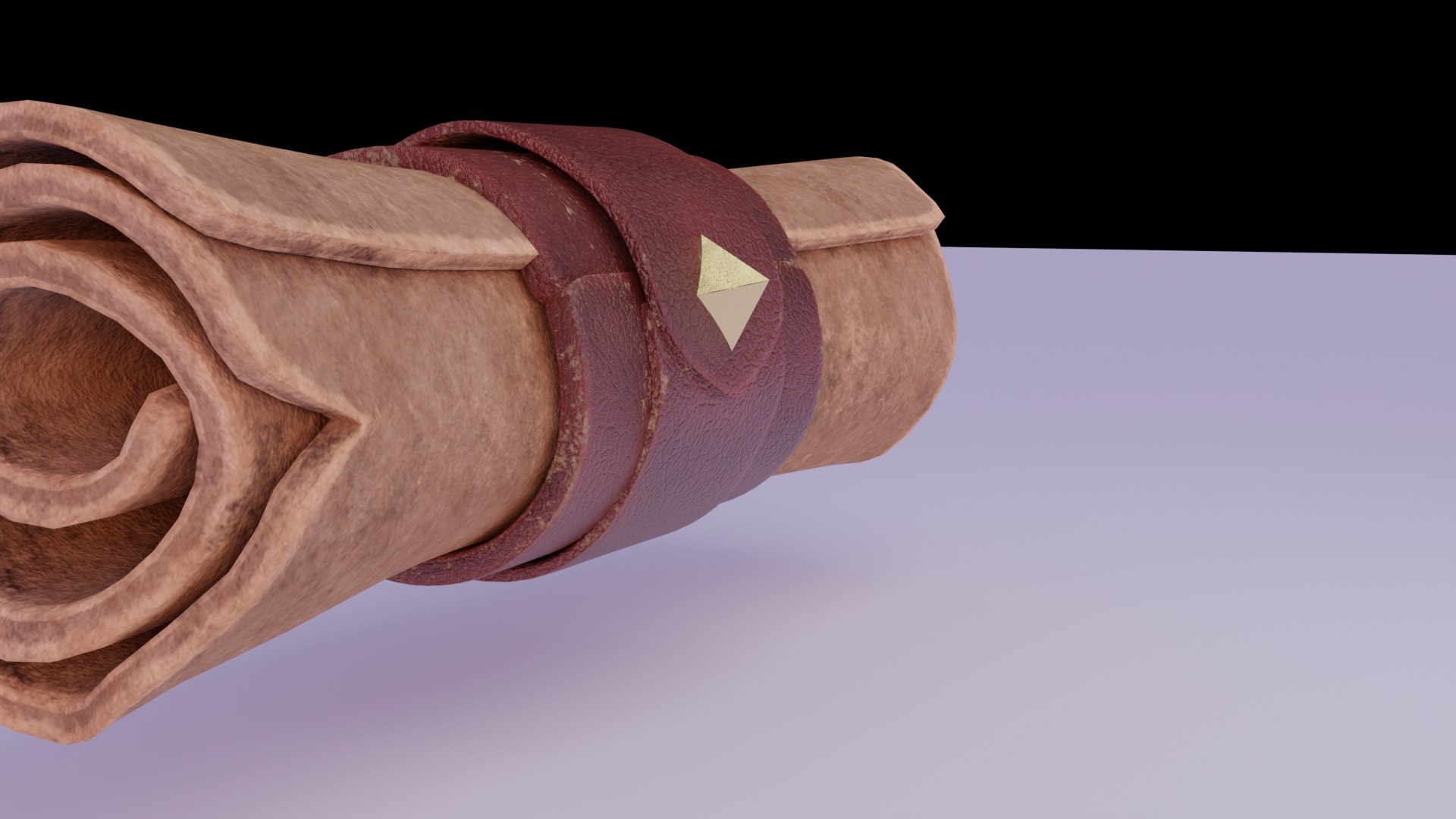 Folding Treasure Map Low-poly Model 3D - TurboSquid 1865012