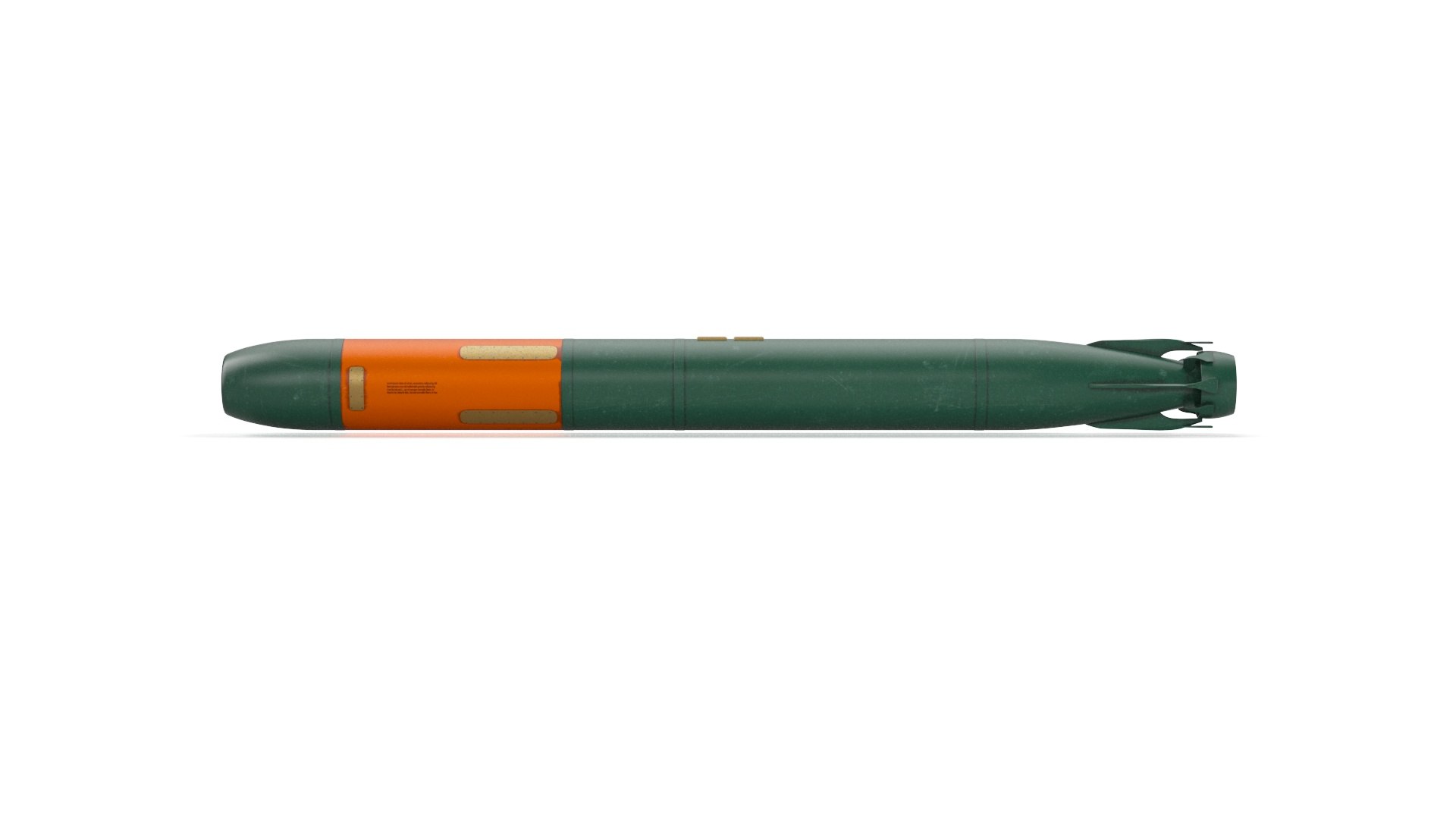 MK 48 Heavyweight ASW Torpedo 3D - TurboSquid 2285902