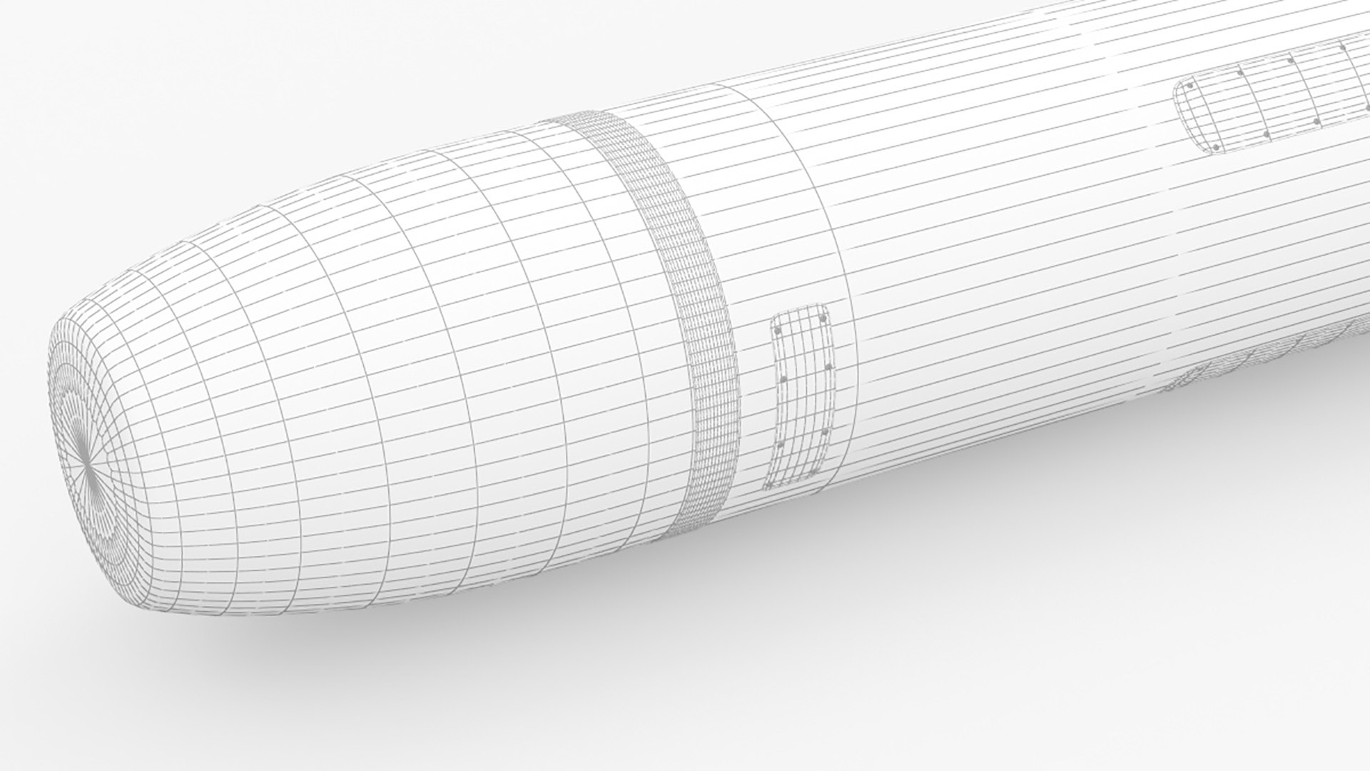 MK 48 Heavyweight ASW Torpedo 3D - TurboSquid 2285902