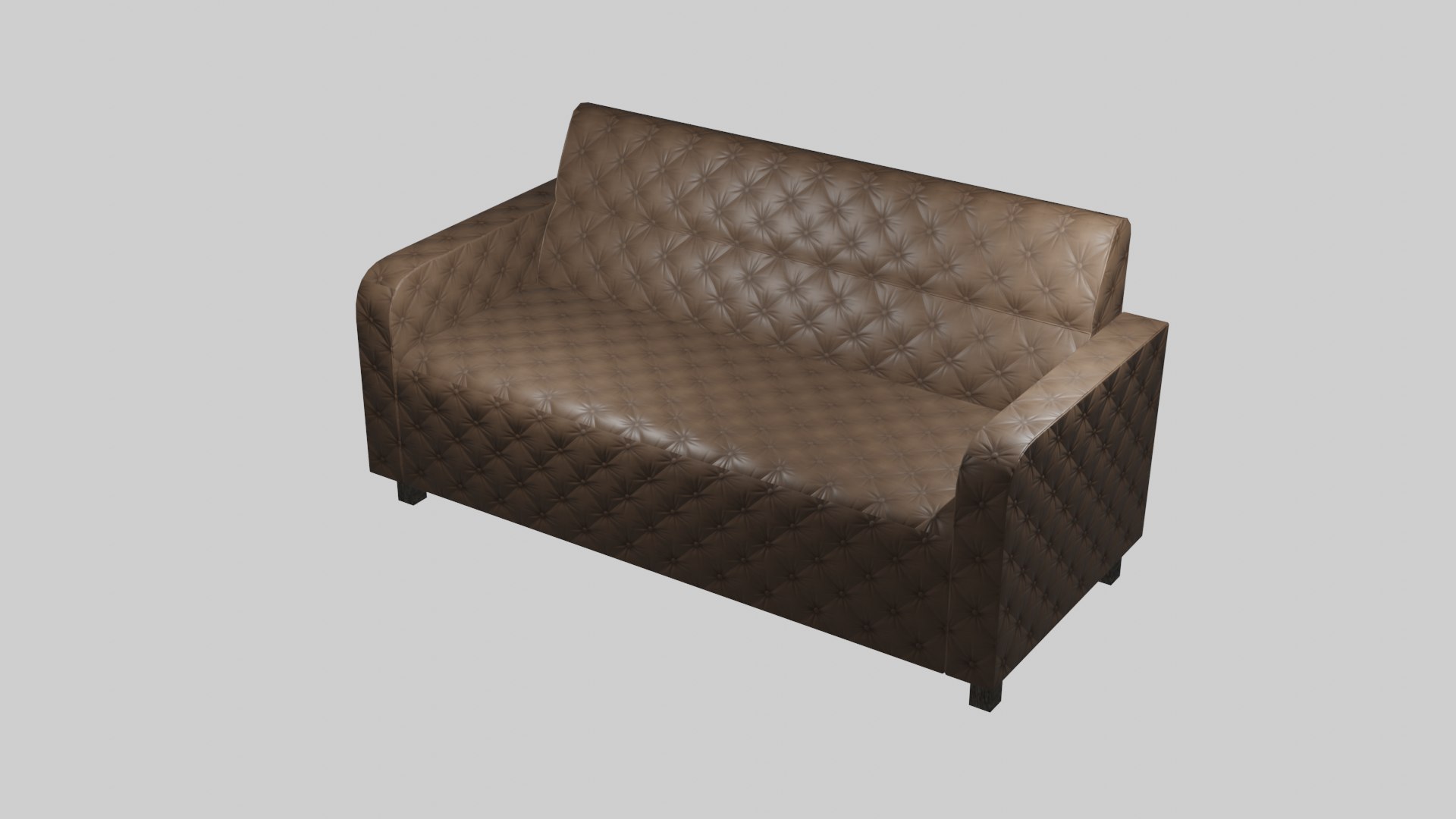 Leather sofa 3D model - TurboSquid 2126705