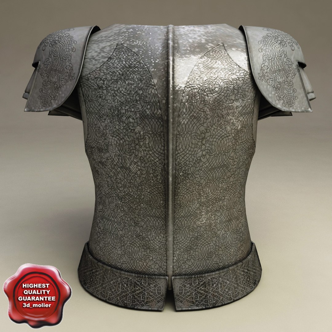 armour v4 3d model