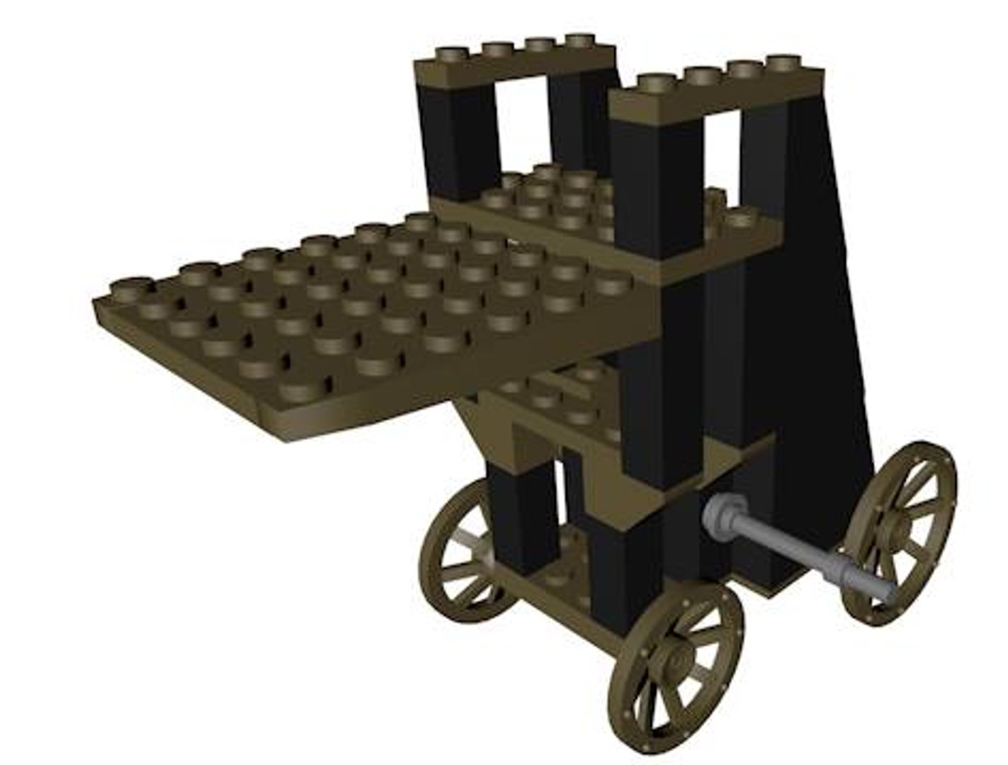 Lego Siege Tower 3ds