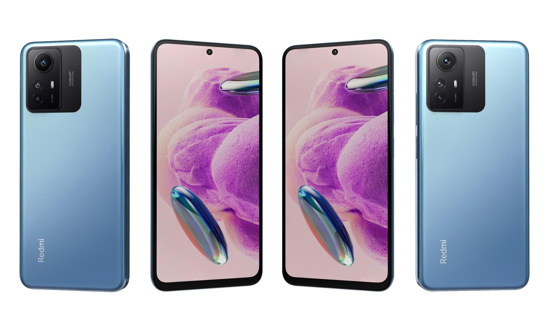 Xiaomi Redmi Note 12S All Colors 3D - TurboSquid 2064687