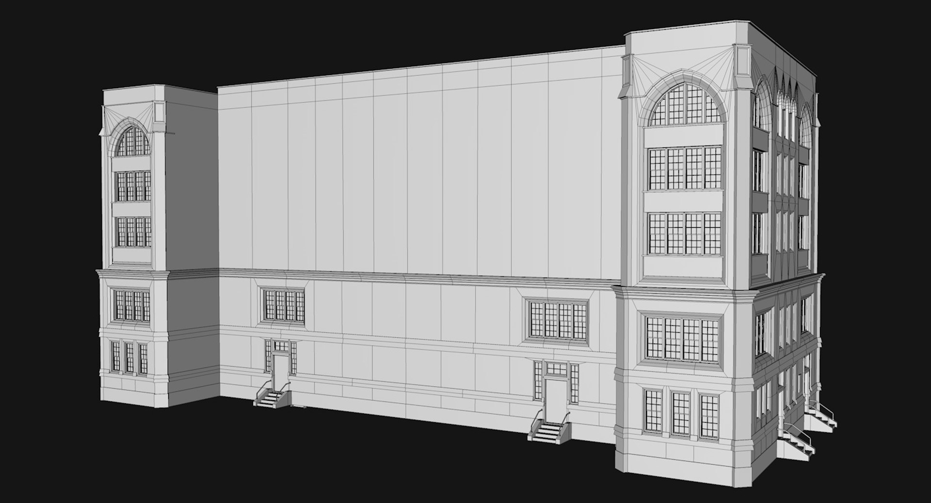 American Building C4d