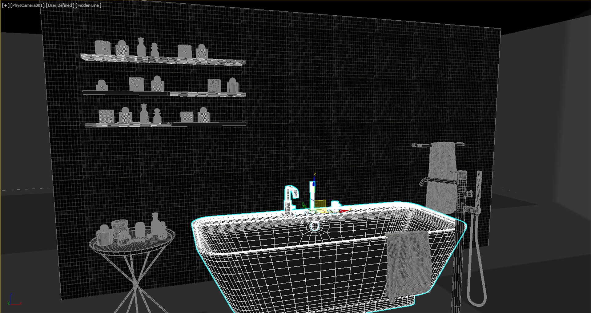 3D model Bath Design Set - Modern - TurboSquid 1904802