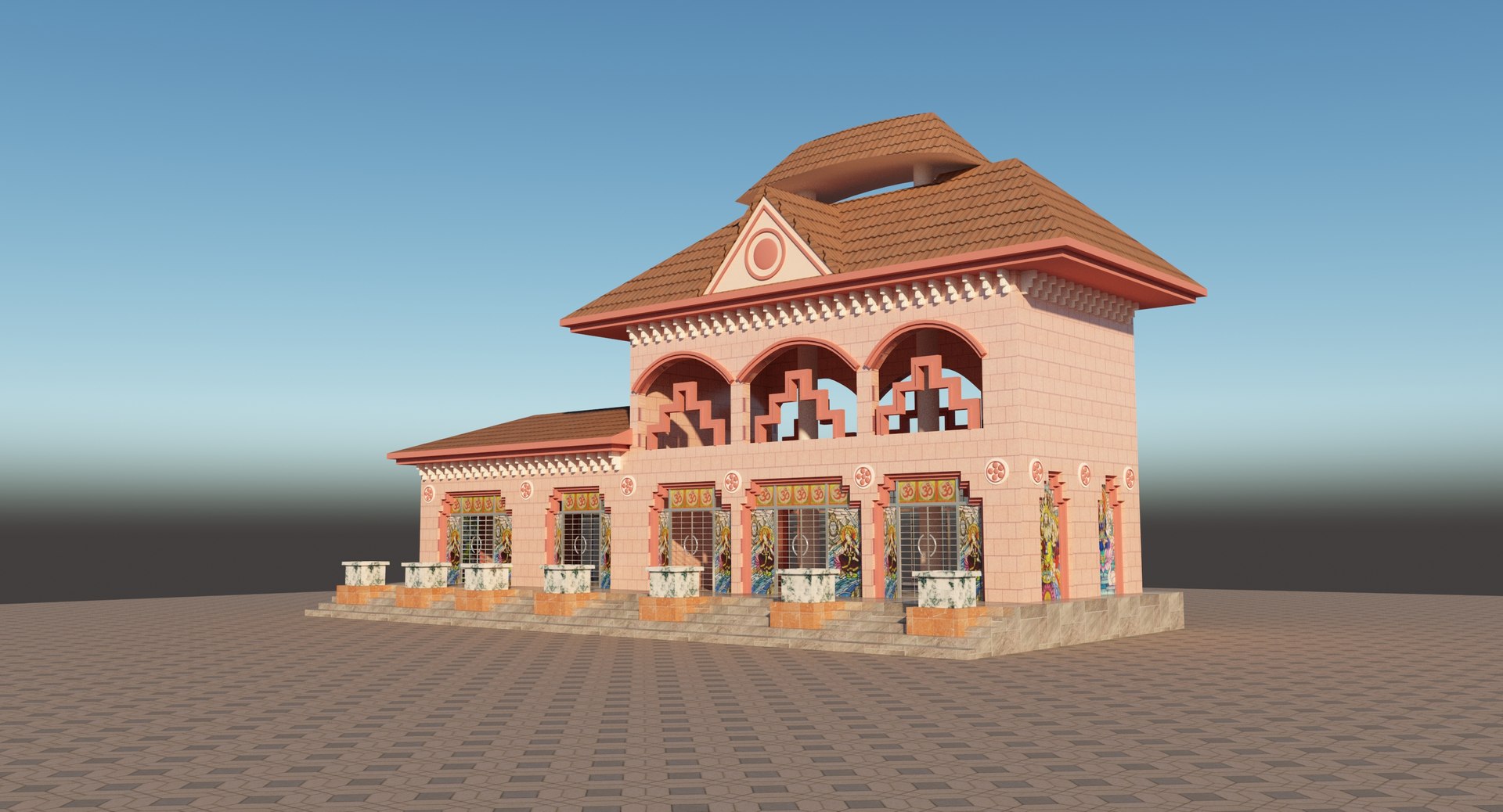 Temple 3D model - TurboSquid 1565300