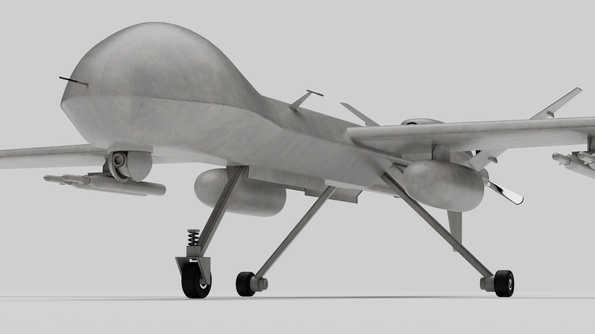 Drone Military Generic Predator Reaper 3D Model - TurboSquid 2154429