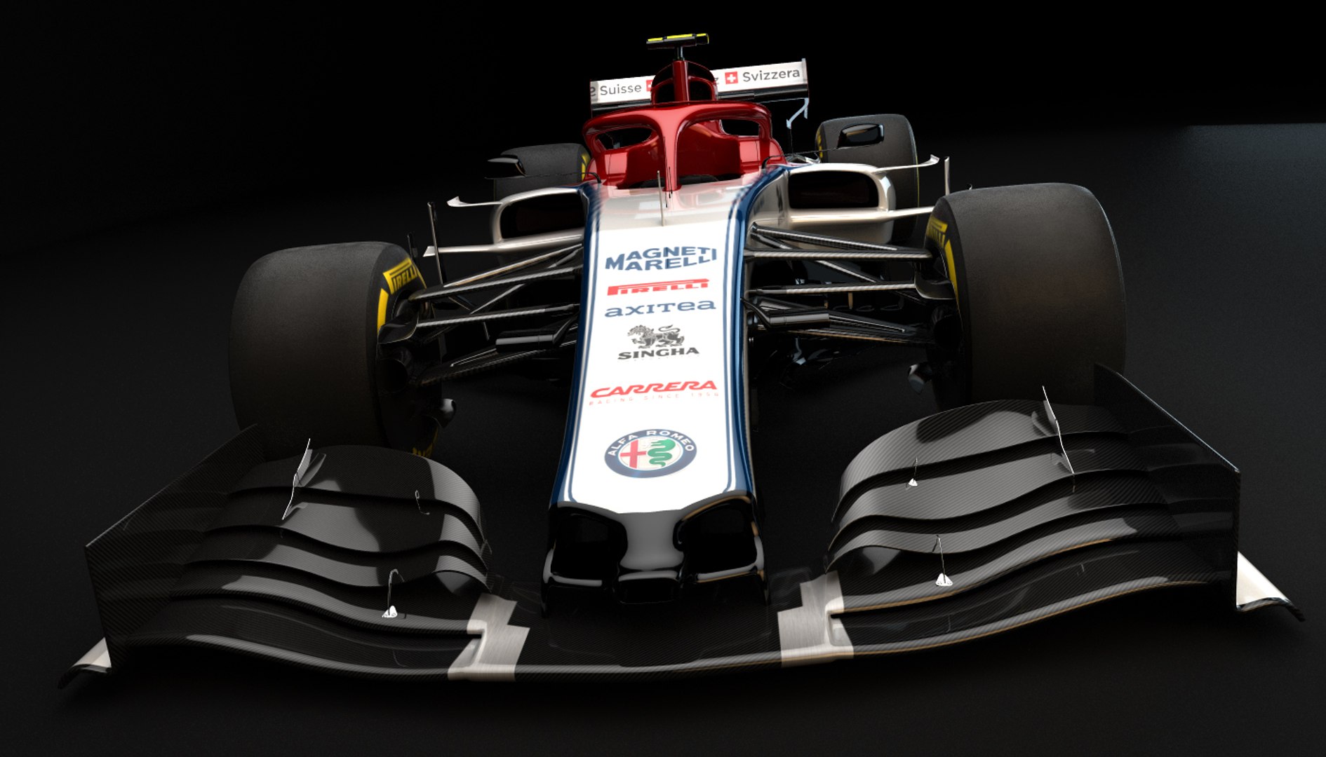 Alfa romeo racing c38 3D - TurboSquid 1386120