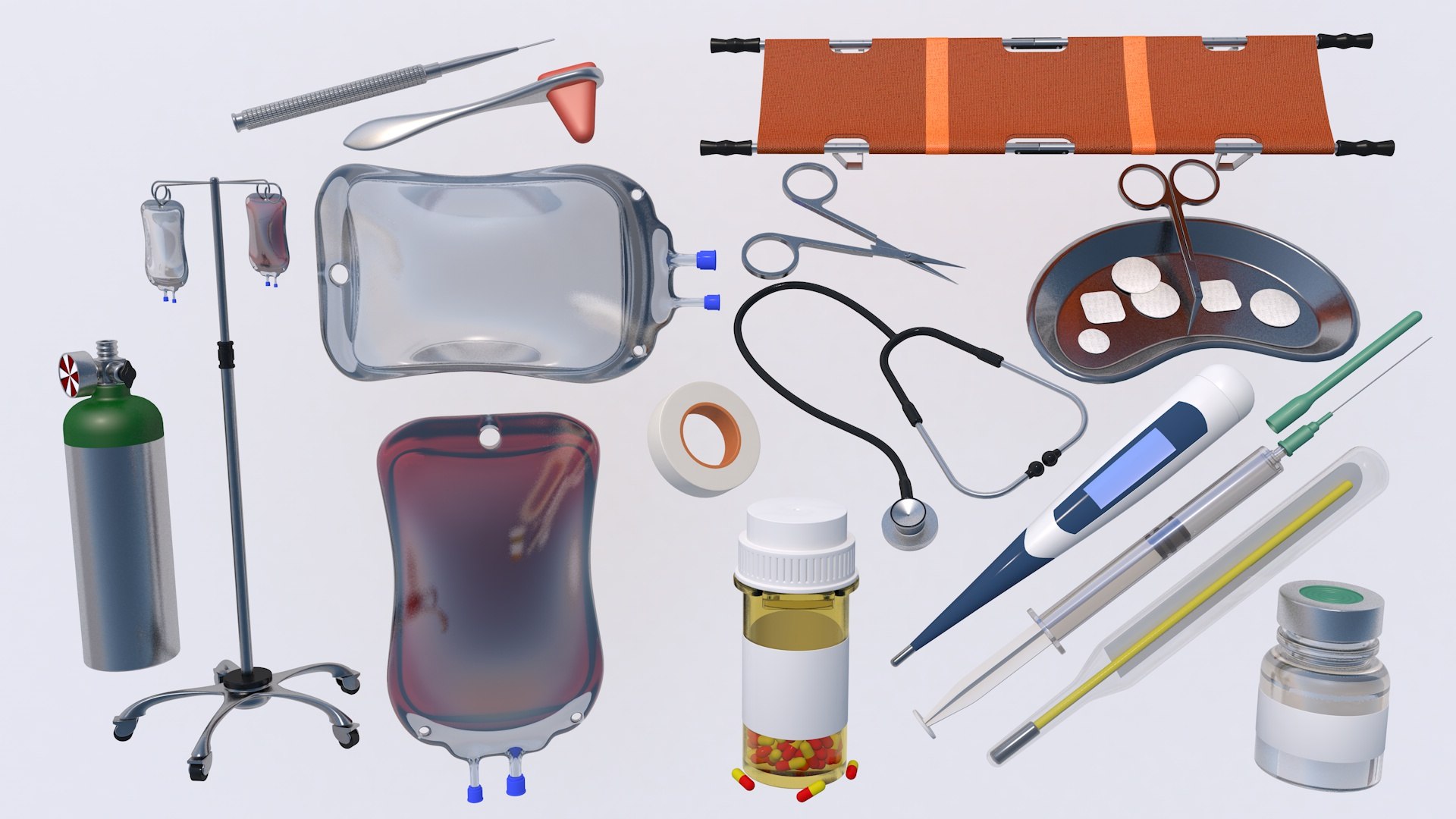 Medical Collection 3 3D model - TurboSquid 1757905