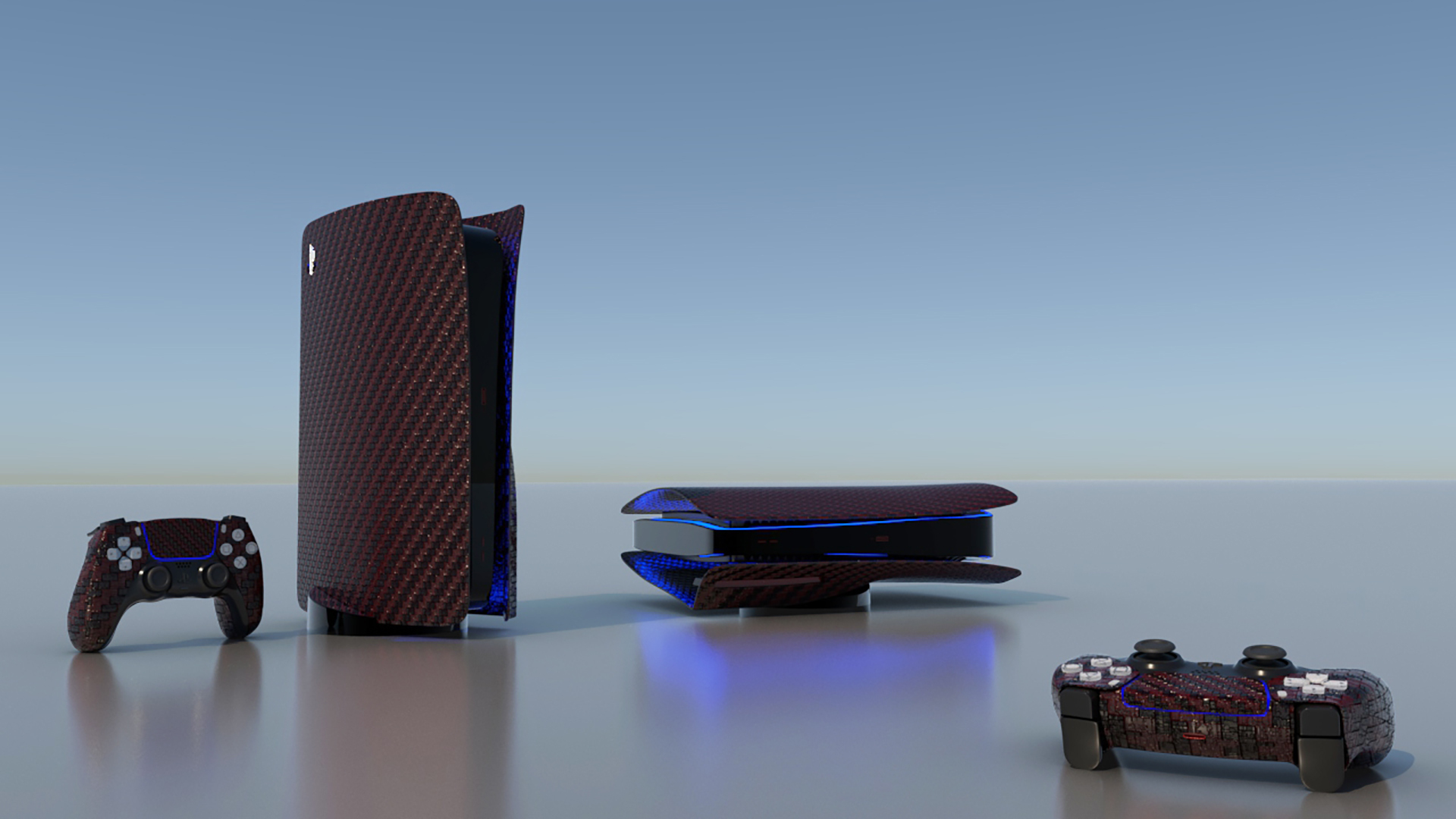 modelo 3d Paquete de colores PS5 playstation5 - TurboSquid 1710049