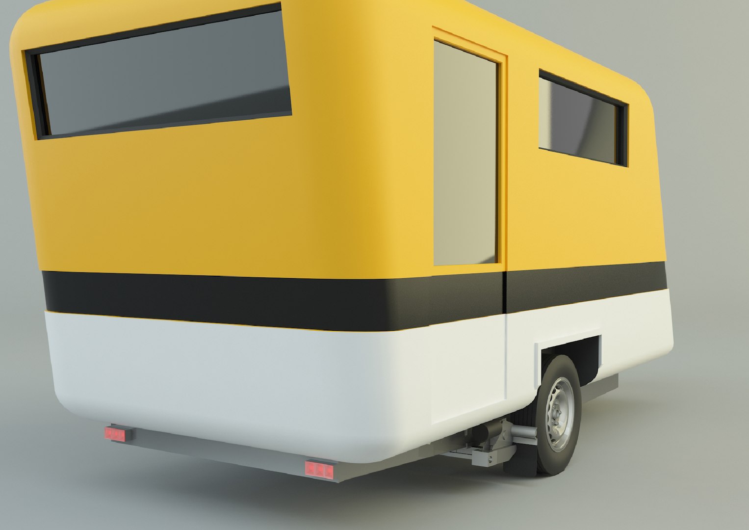 3D Model Vehicle Travel Trailer - TurboSquid 1967785