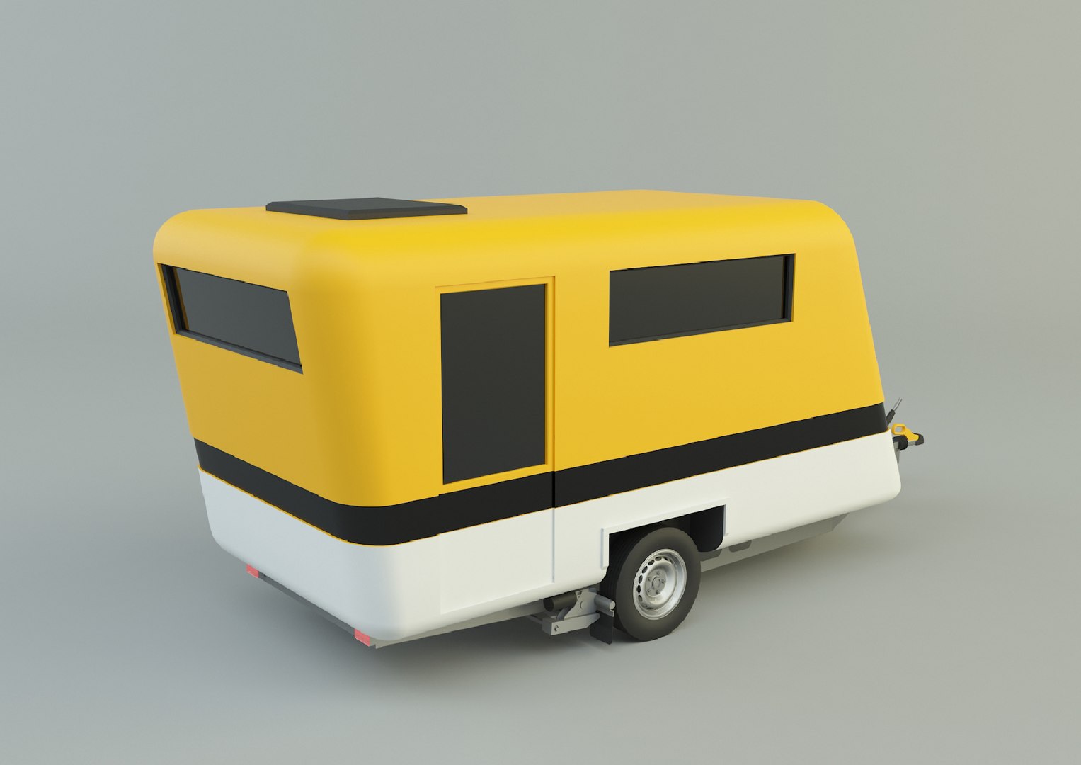 3D Model Vehicle Travel Trailer - TurboSquid 1967785
