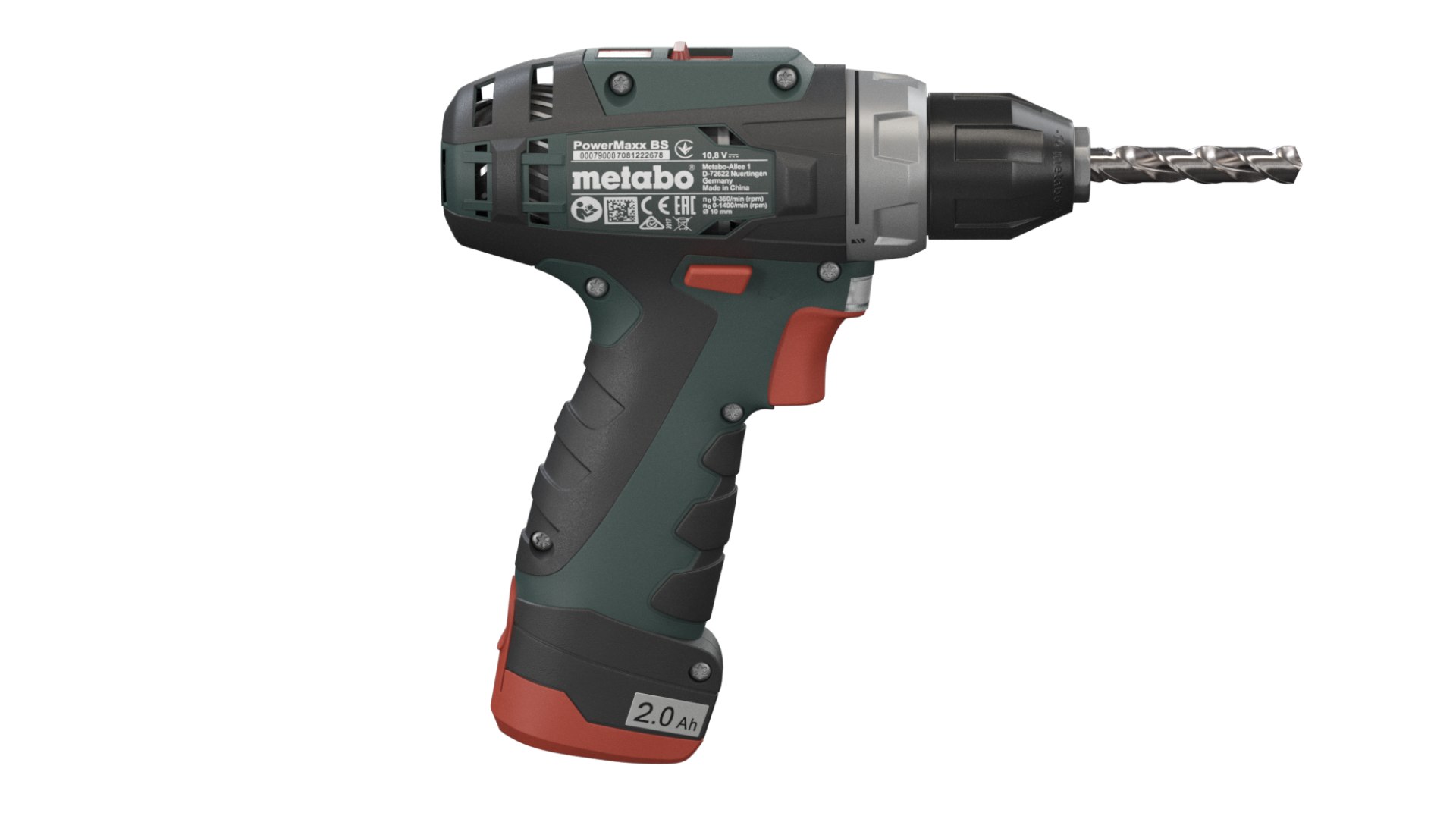 Metabo Powermaxx Bs 3D Model - TurboSquid 1454548